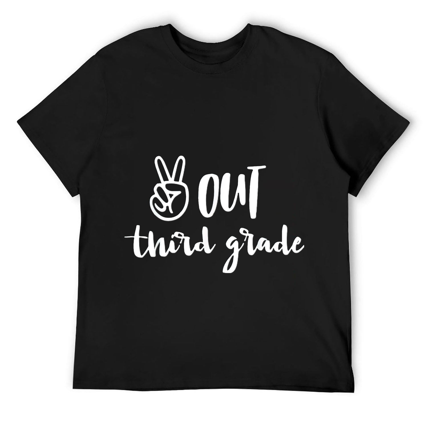 Peace Out Third Grade - Last Day of School 3rd Grad T-Shirt - Walmart.com