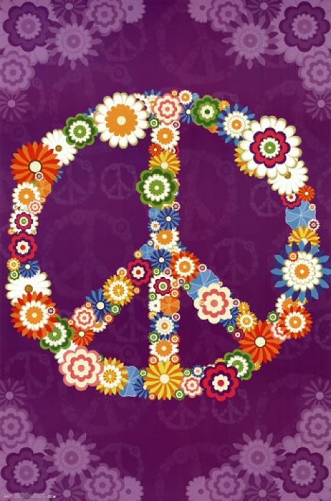 Peace Sign 2013 Laminated Poster Print (24 x 36) - Walmart.com