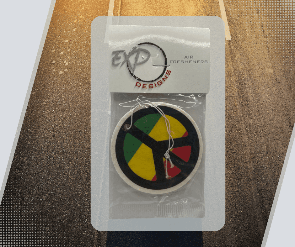 Peace Sign Car Air Freshener - Walmart.com