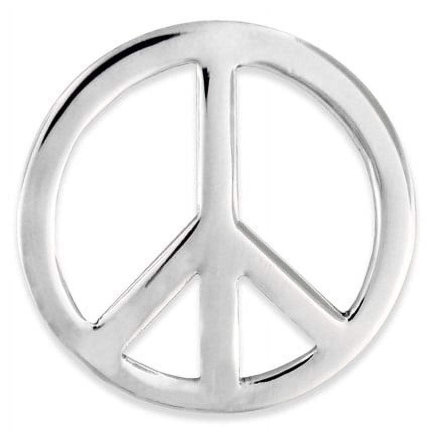 Peace Sign Lapel Pin - 10 Pack - Walmart.com
