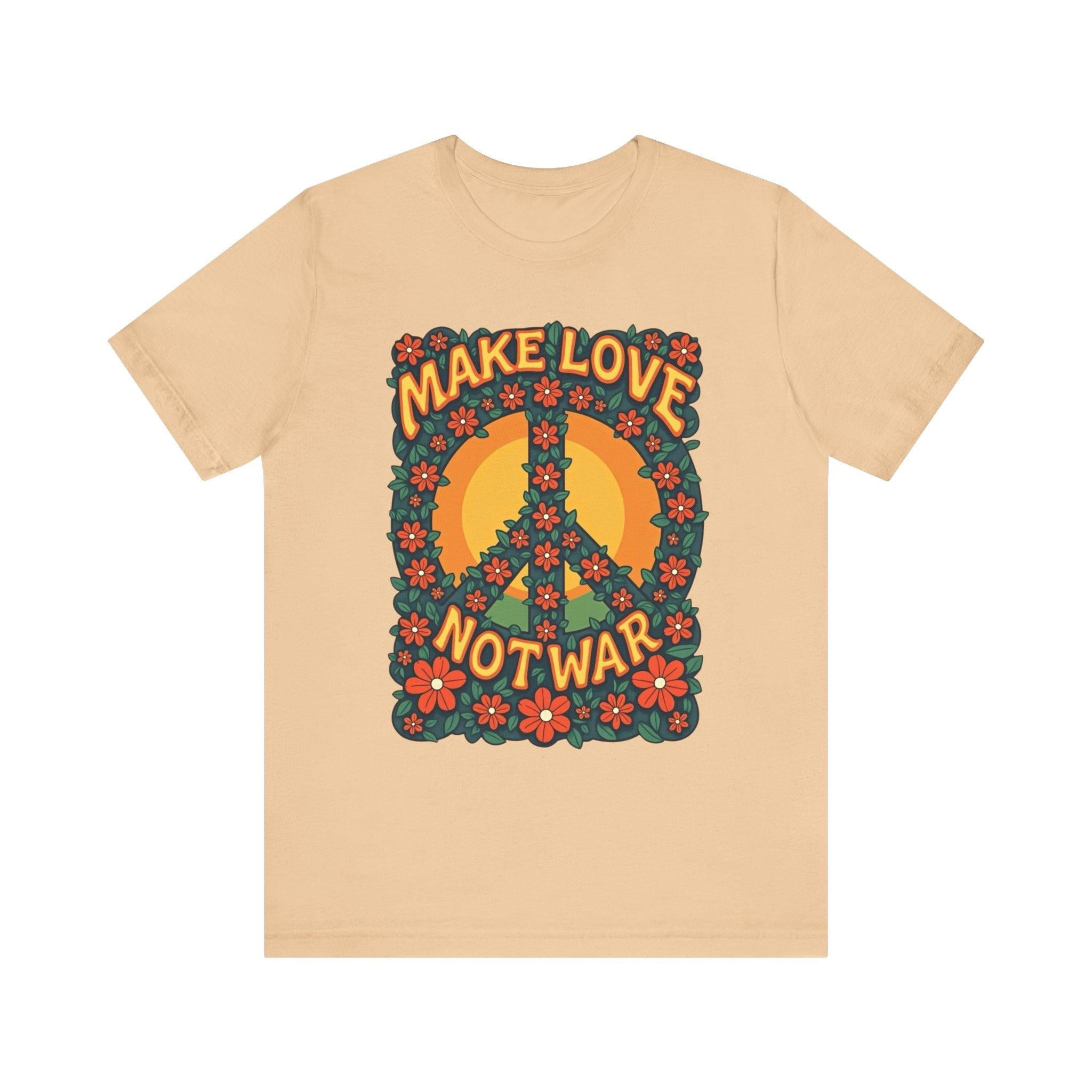 Peace Sign T-Shirt for Love and Unity in Any Size - Walmart.com