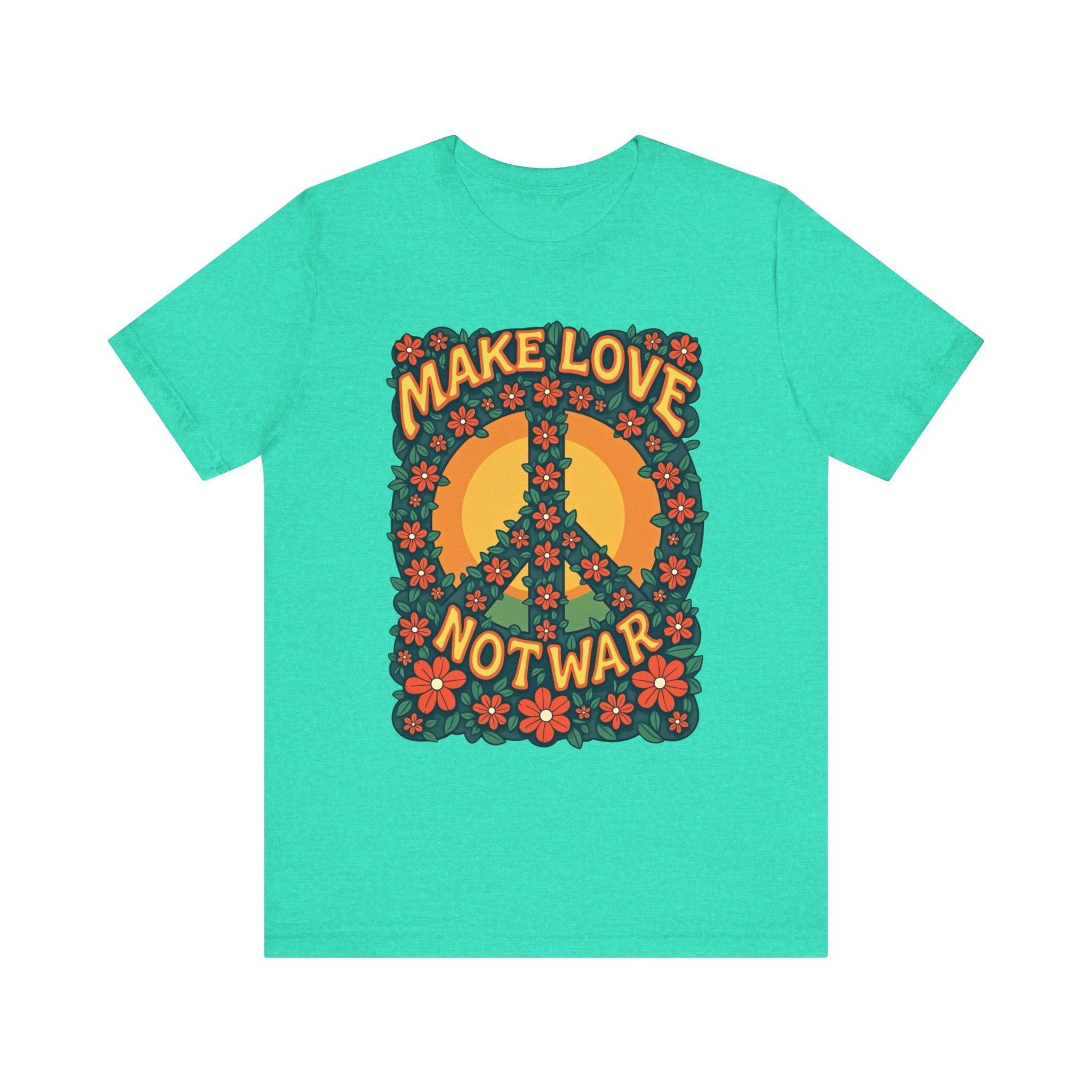Peace Sign T-Shirt for Love and Unity in Any Size - Walmart.com