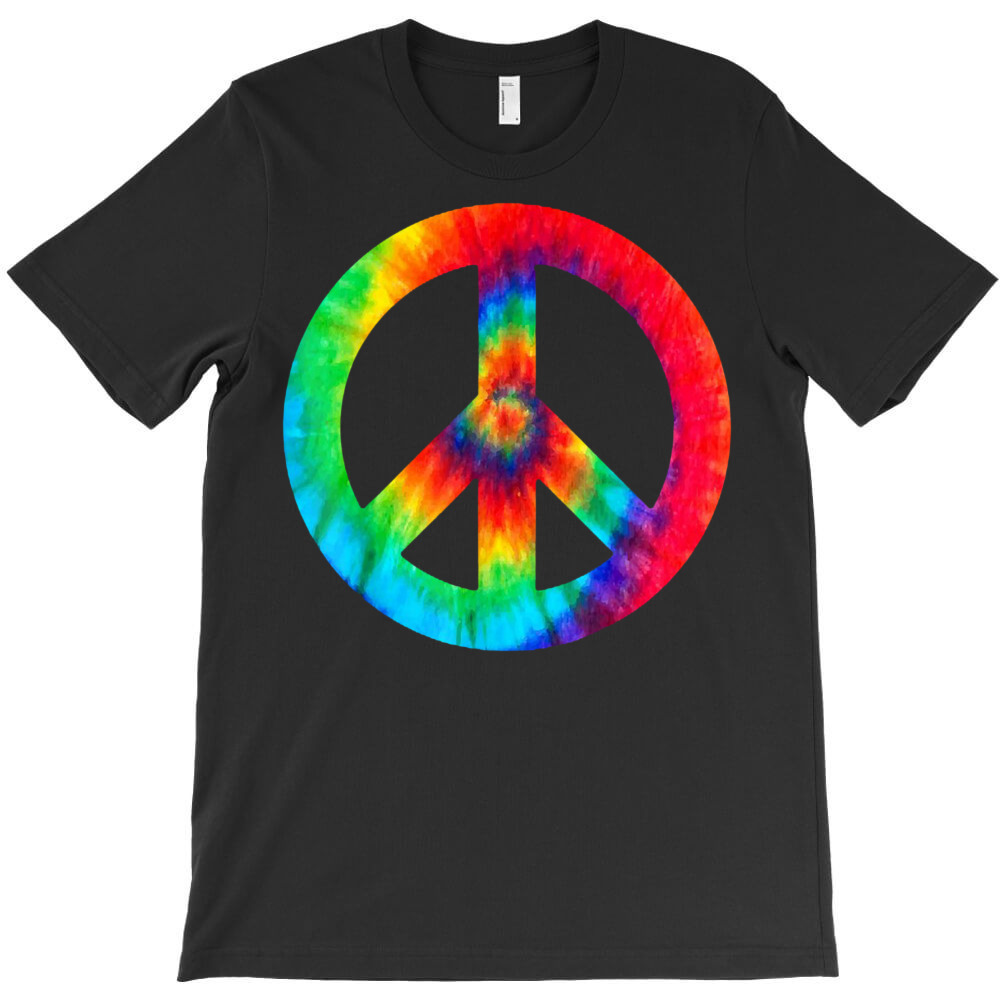 Peace Sign Themed Classic Hippie Graphic Design Style Themed Fun for a ...