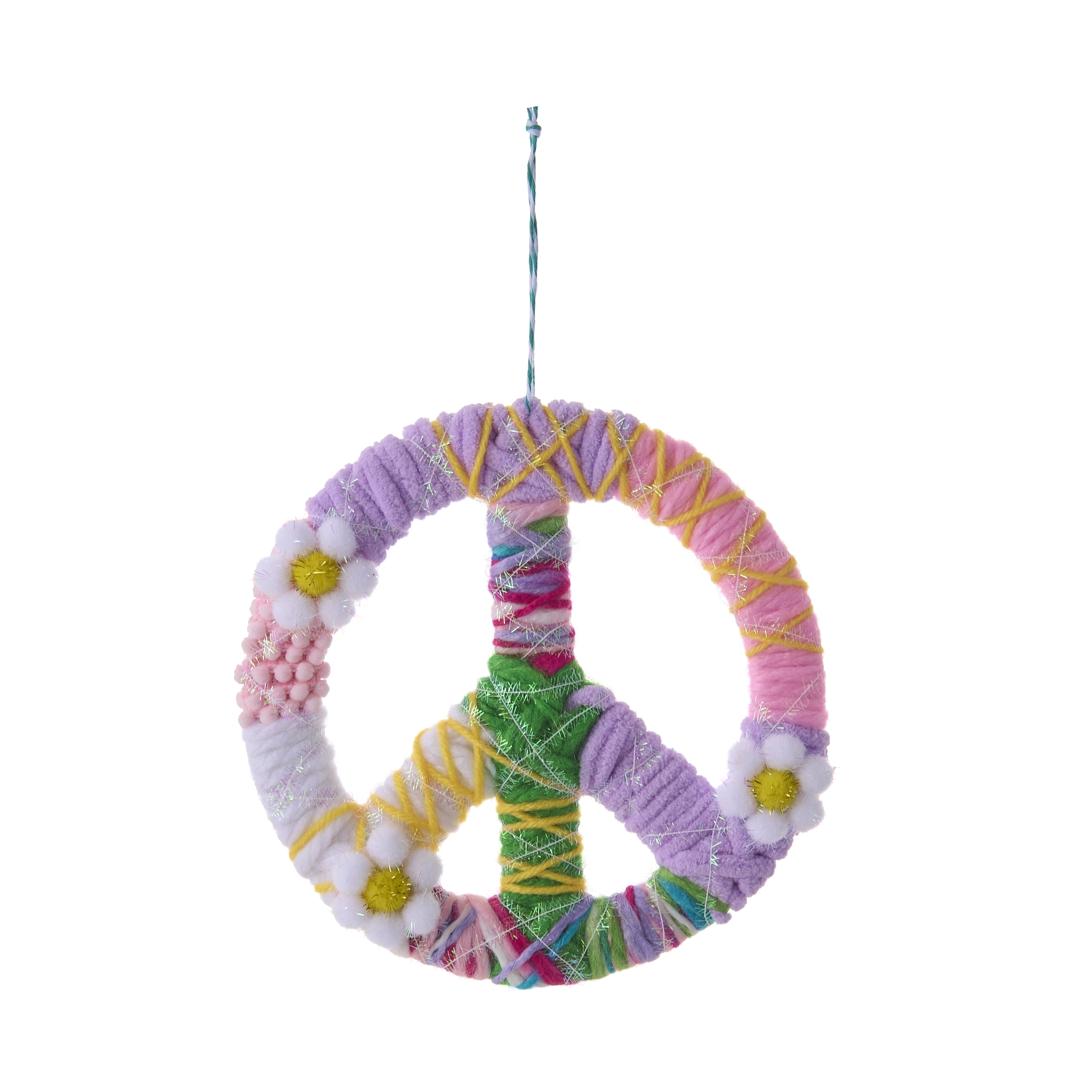 Peace Sign Yarn Wrapping Craft Kit by Creatology™ - Summer Craft Kits ...