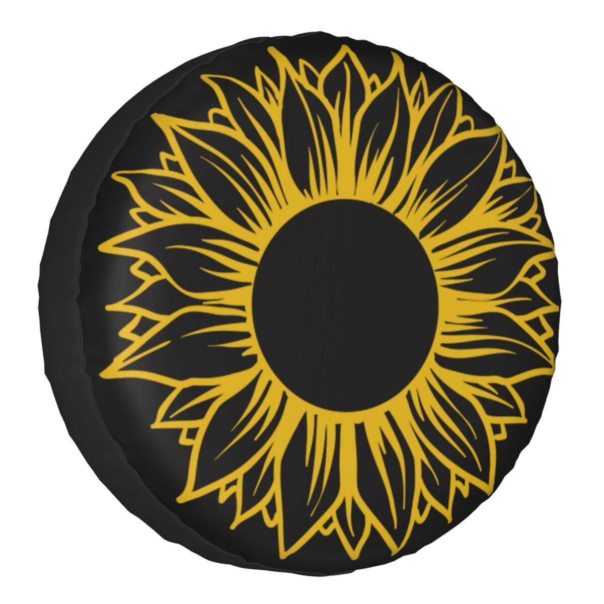 Peace Sunflower Spare Tire Cover Case Bag Pouch Weatherproof Beautiful ...