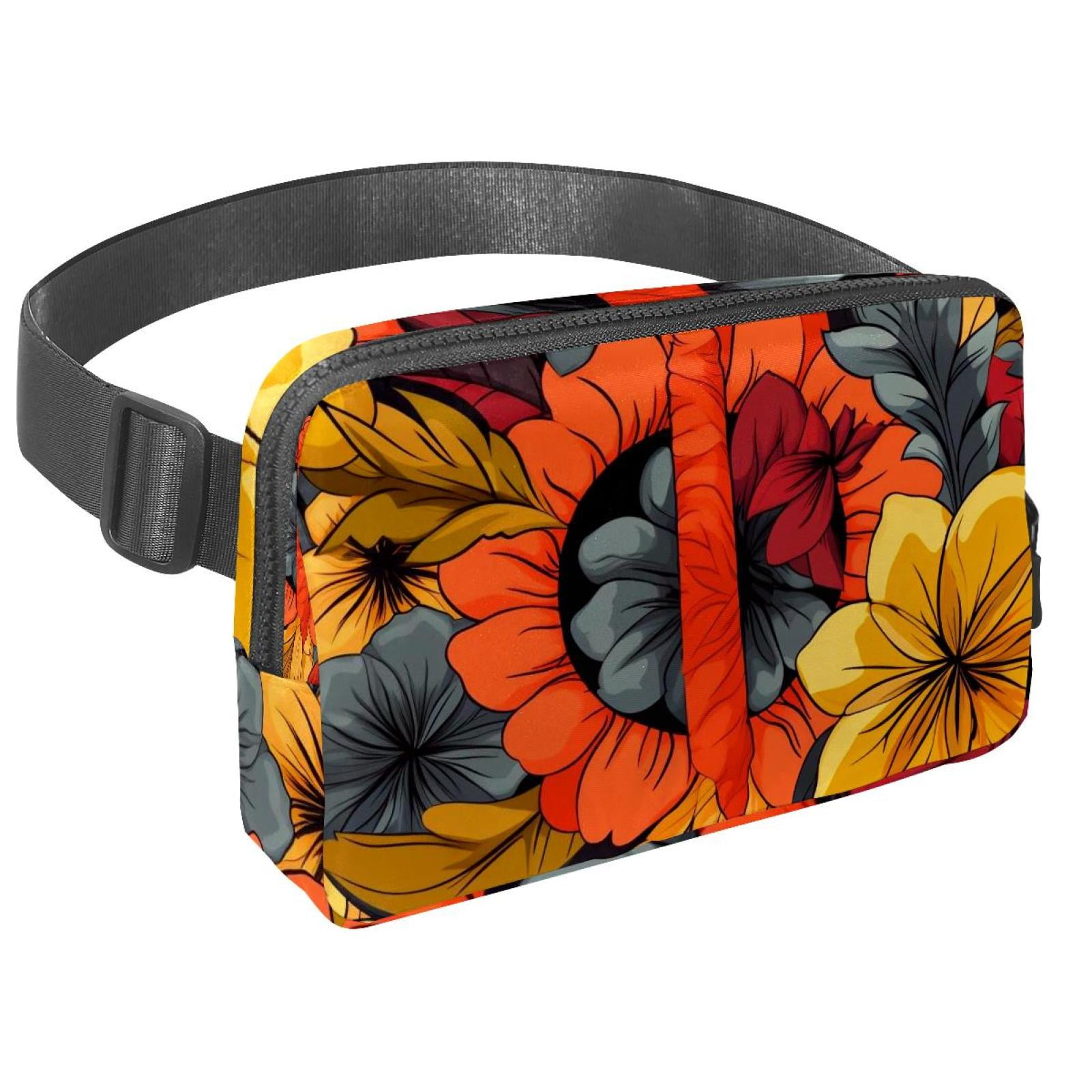 Peace Symbol Lightweight Adjustable Waist Pack with Extension Strap ...