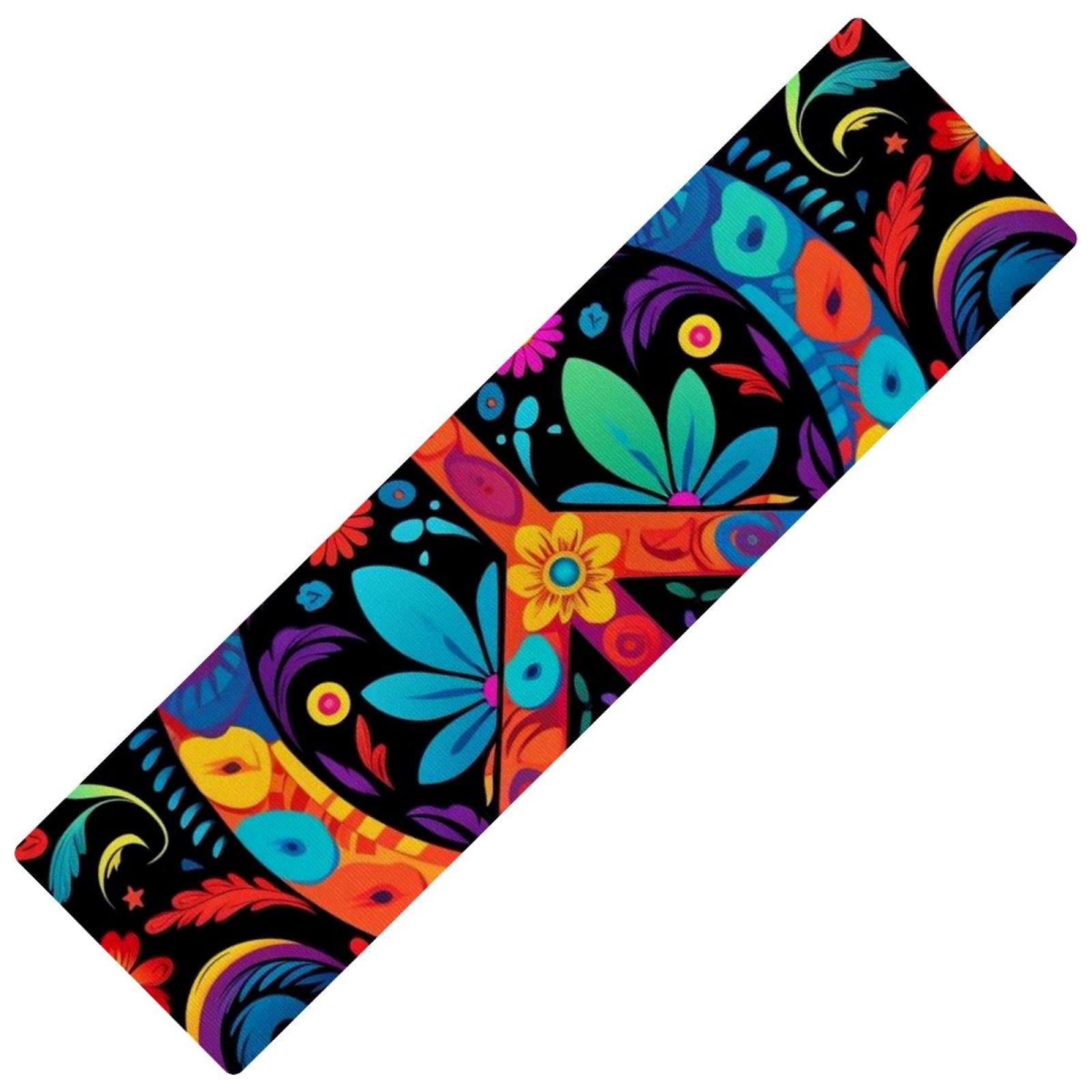 Peace Symbol Washable Absorbent Kitchen Rug Rubber Mat 15.7"x59" - Set ...