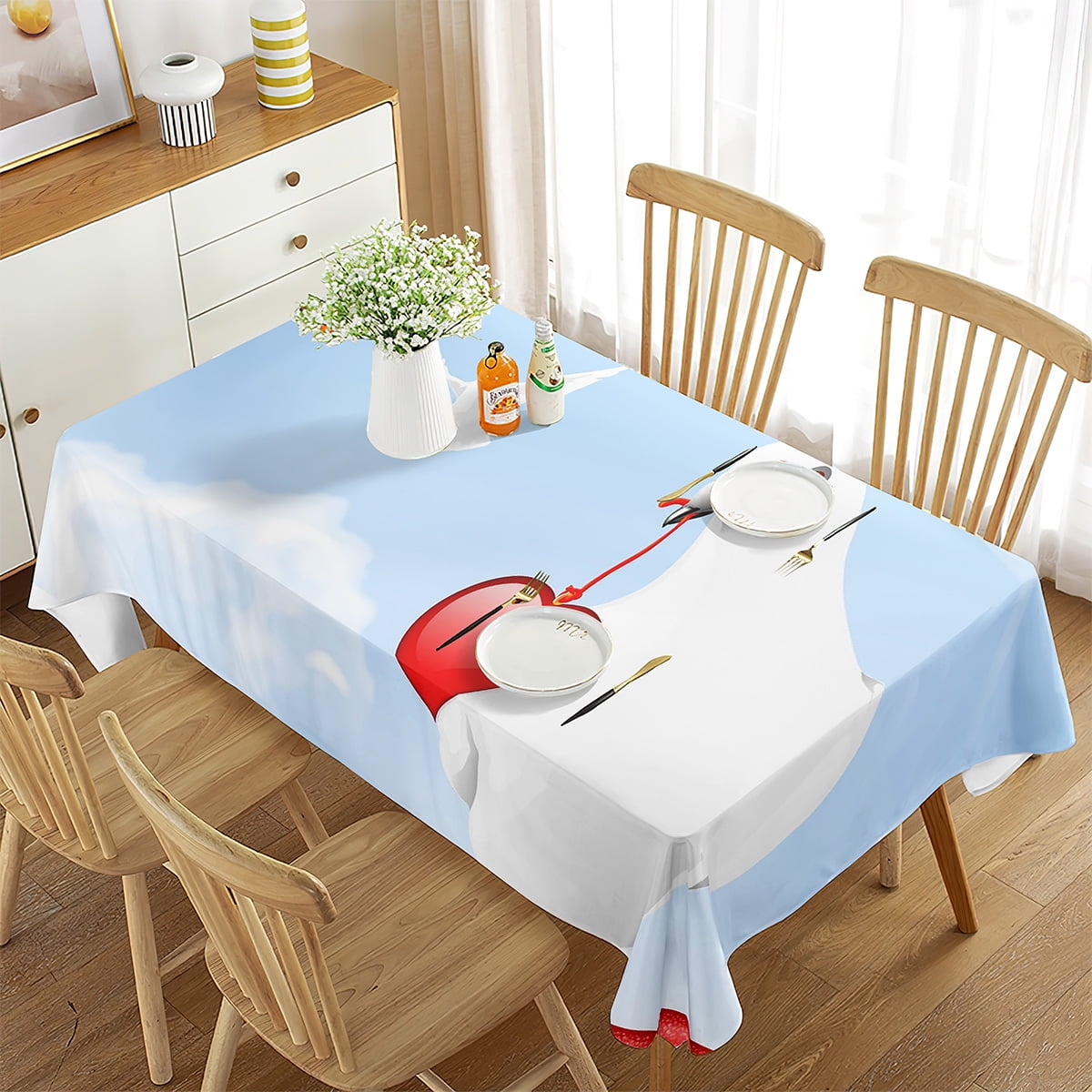 Peace Tablecloth Rectangle Peace Dove Symbol of Peace Home r for Living ...