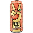 Peace Tea Iced Beverage - Georgia Peach Sweet Tea, 23 fl oz, 12 Pack ...