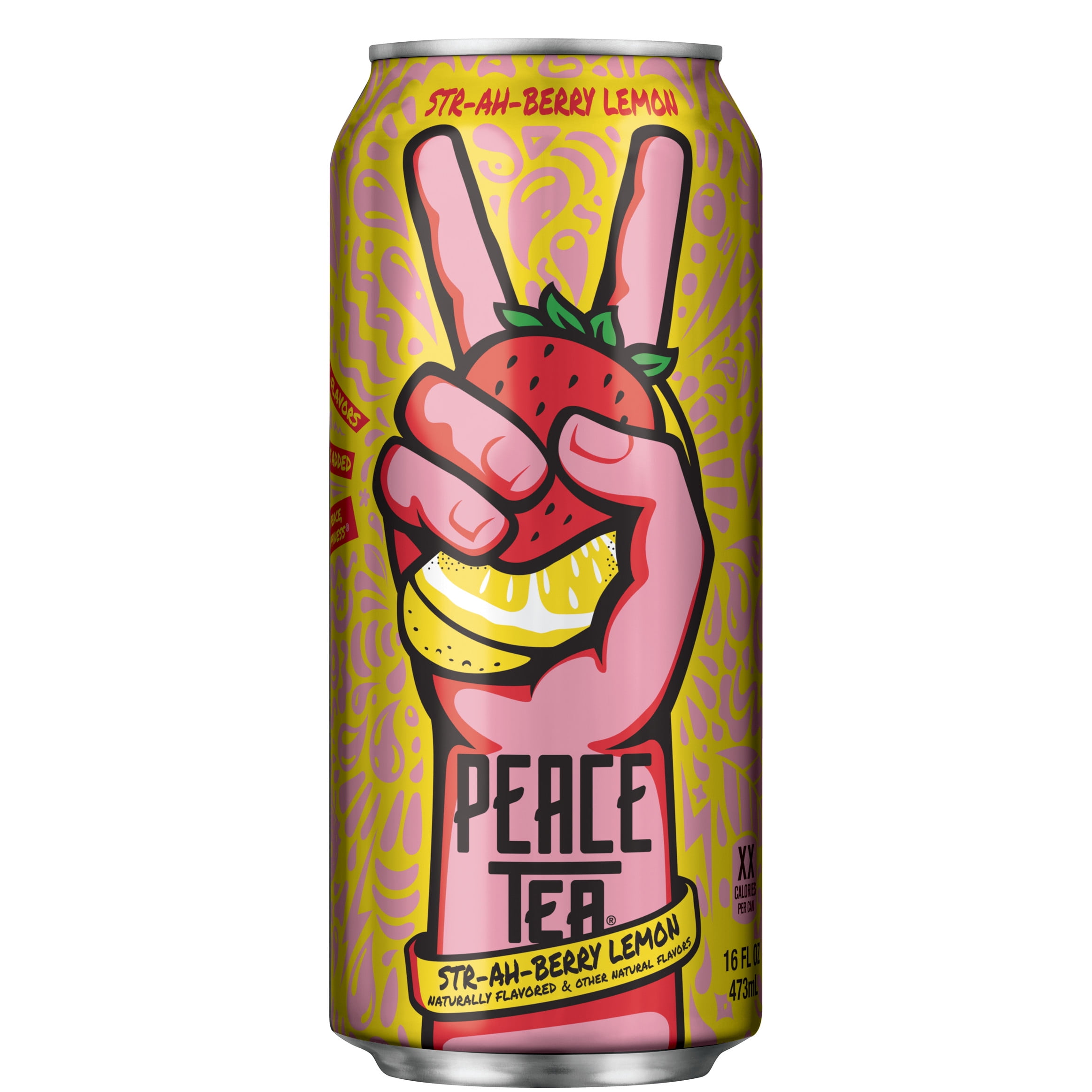 Peace Tea Str-Ah-Berry Lemon Can, 16 fl oz - Walmart.com