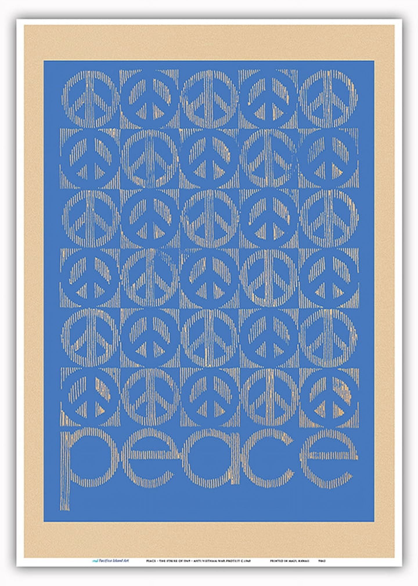 Peace - The Strike of 1969 - Anti Vietnam War Protest - Vintage ...