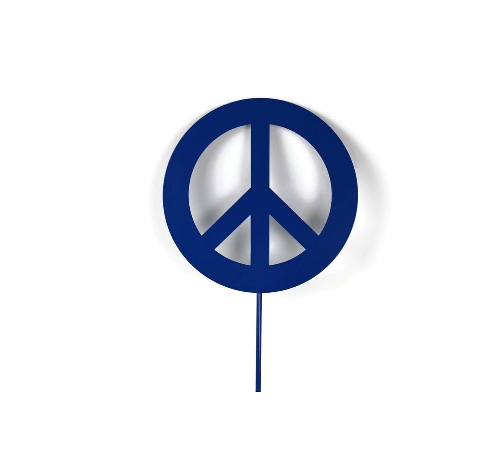 Peace and Heart Staked Signs or Wall Art Rustic or Powder Coated ...