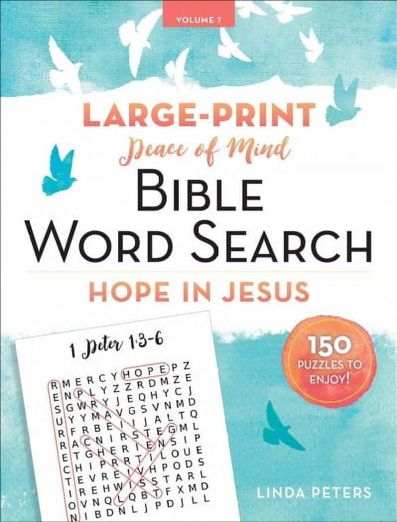 Peace of Mind Bible Word Search: Peace of Mind Bible Word Search: Hope ...