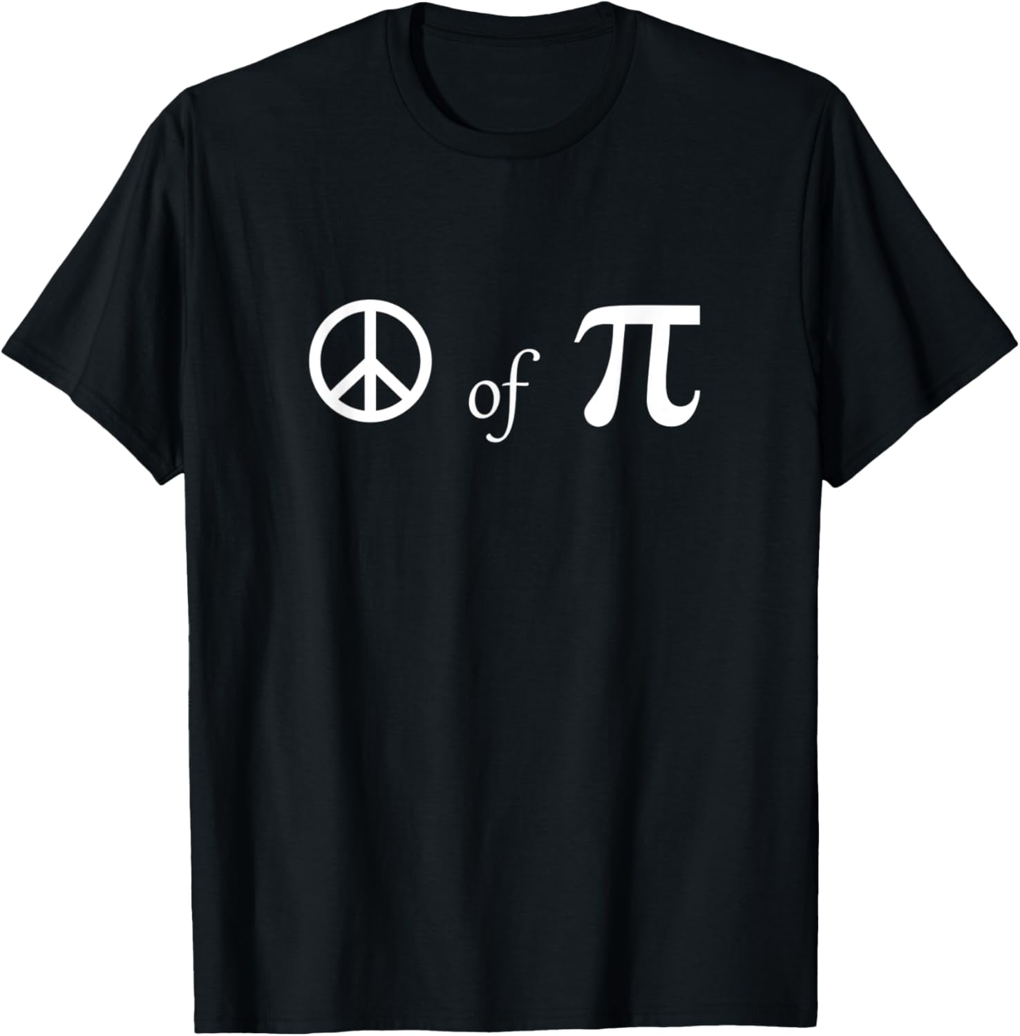 Peace of Pi - Piece of Pie Funny Math Symbol Pun T-Shirt men and women ...