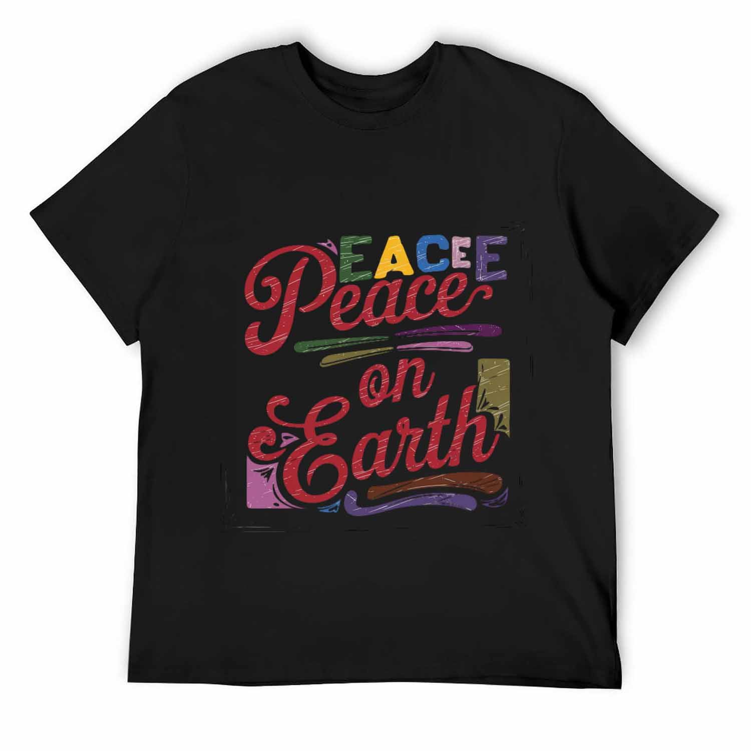 Peace on Earth - Nf1 Awareness Ribbon T-Shirt - Walmart.com