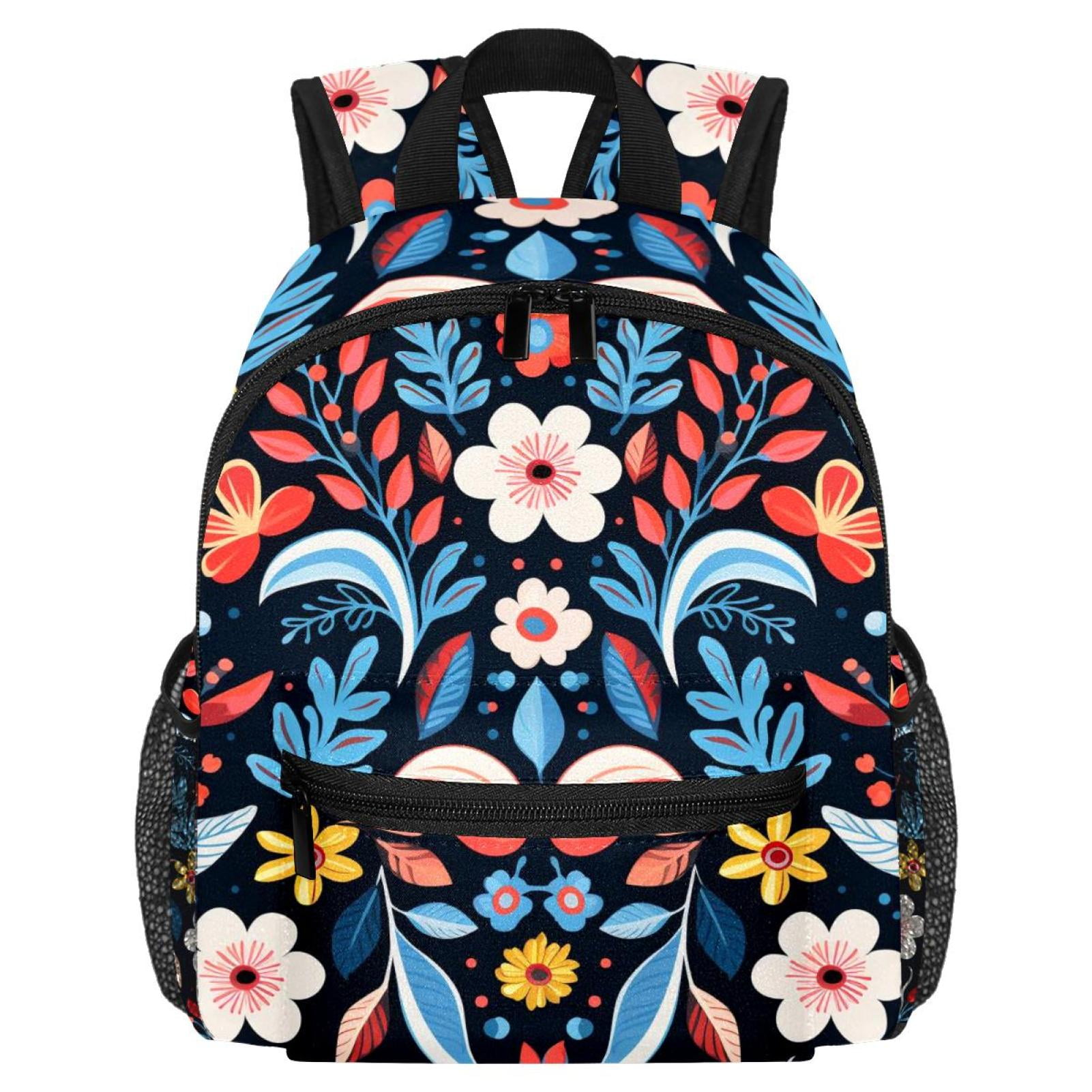 Peace symbol Cute Printed Backpack with Adjustable Shoulder Strap ...