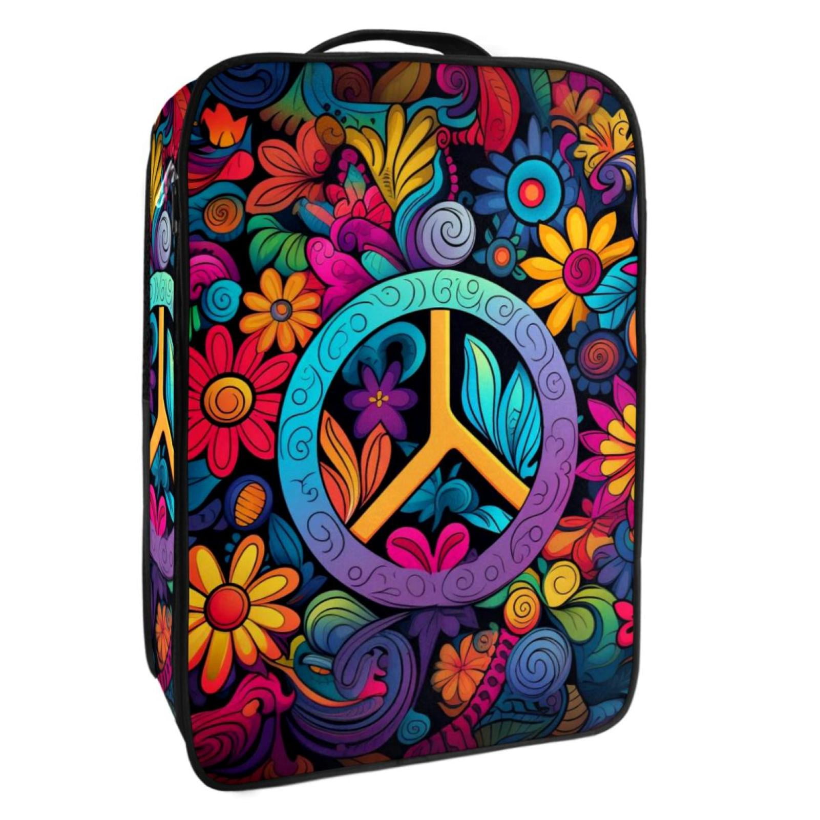 Peace symbol Polyester Shoe Boxes 23x31cm/9x12in - Organization and ...