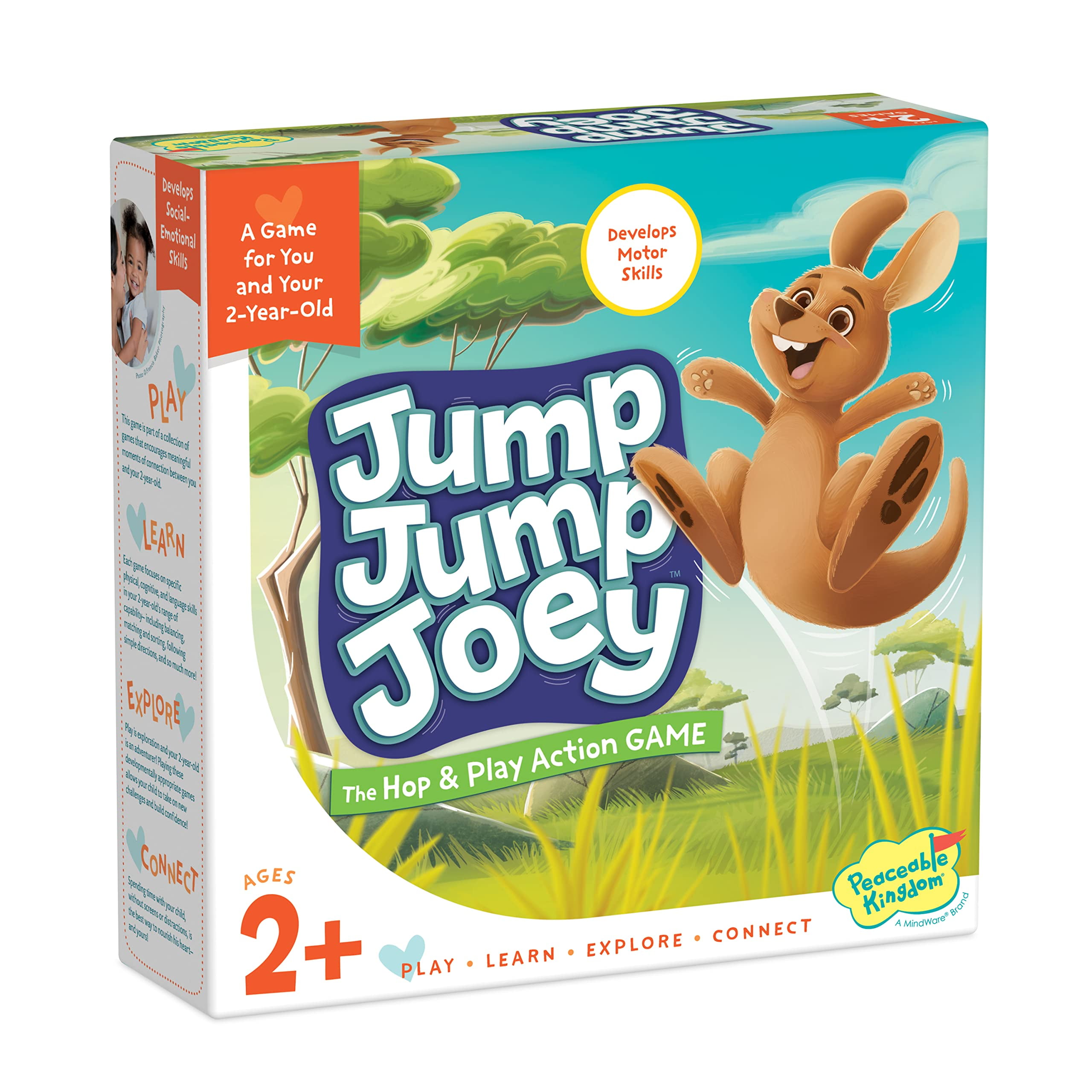 Peaceable Kingdom Jump Jump YPF5 Joey First Game for Toddlers ...