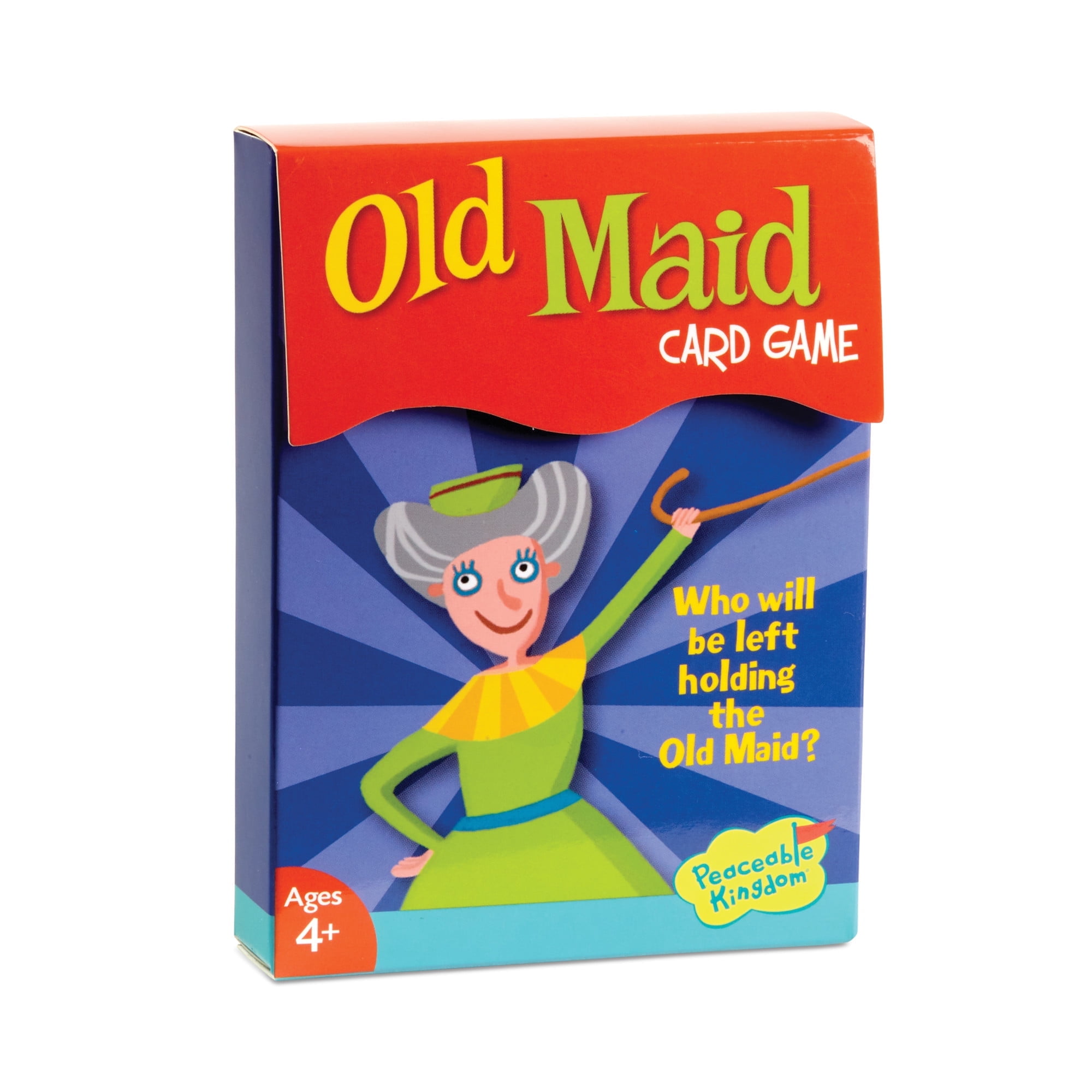 Peaceable Kingdom Old Maid Classic Card Game, Multicolor, 1" - Walmart.com