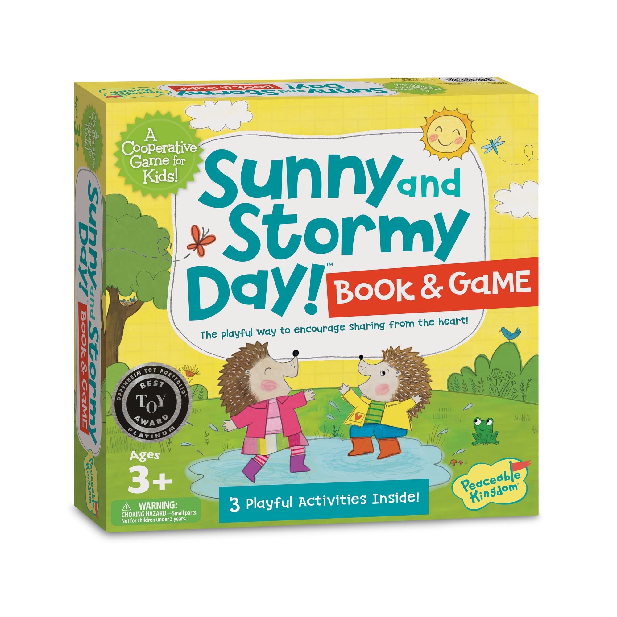 Peaceable Kingdom Sunny and Stormy Day: Social Emotional Learning Game ...