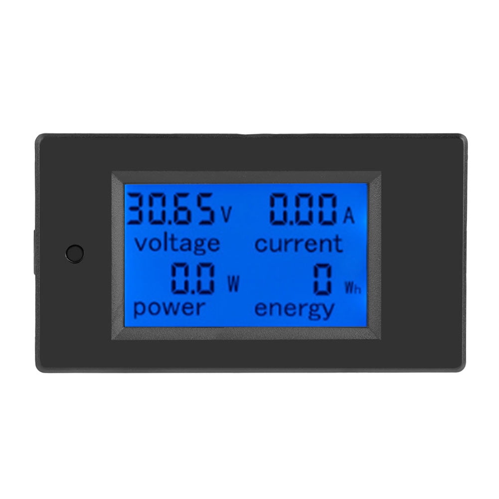 PEACEFAIR PZEM-031 DC 6.5-100V LCD Digital Electric Power Energy ...