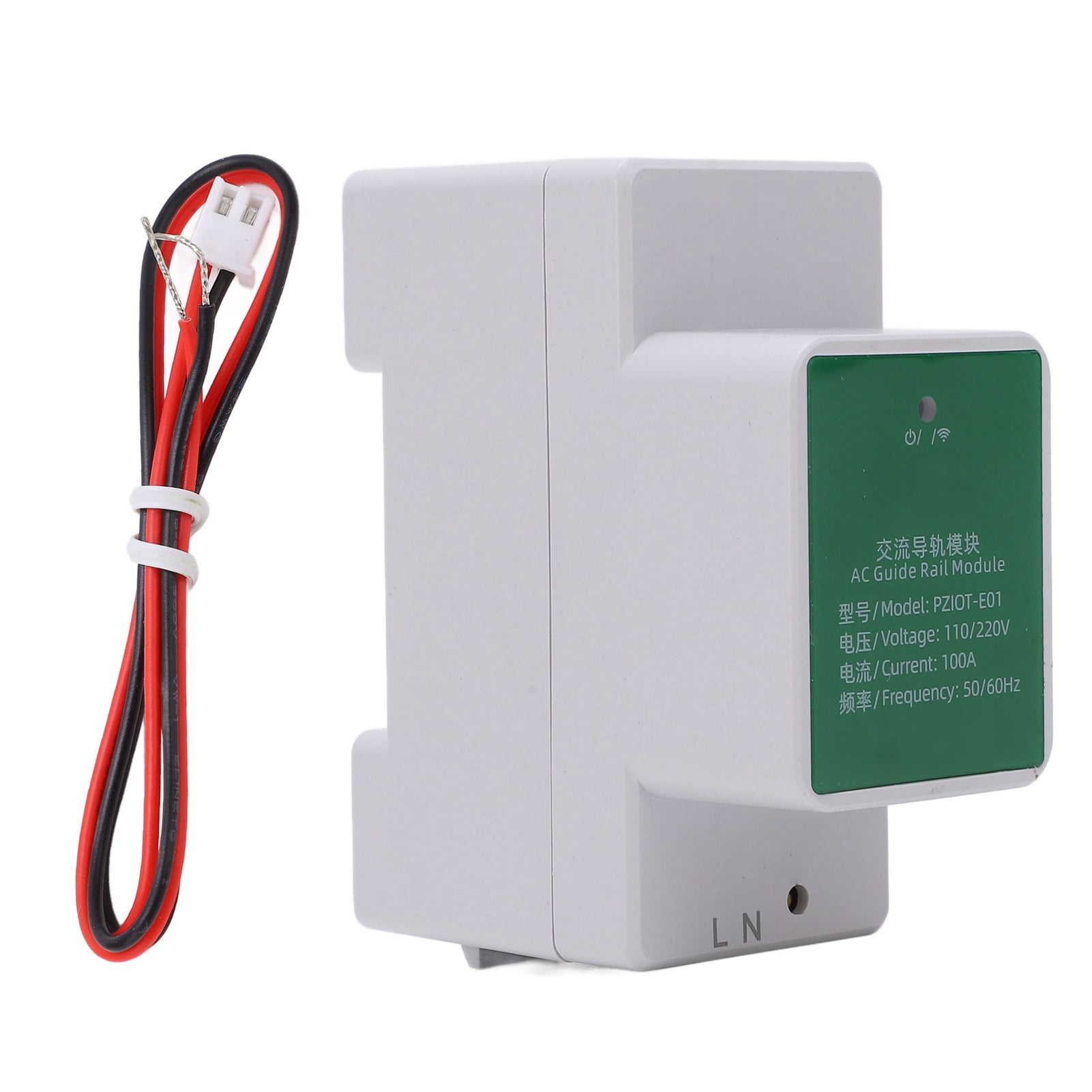 Peacefair Smart Energy Monitor Multifunctional DIN Rail Remote Control ...