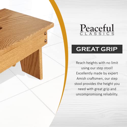 Peaceful Classics Step Stool - Amish Handmade Kids Step Stool ...