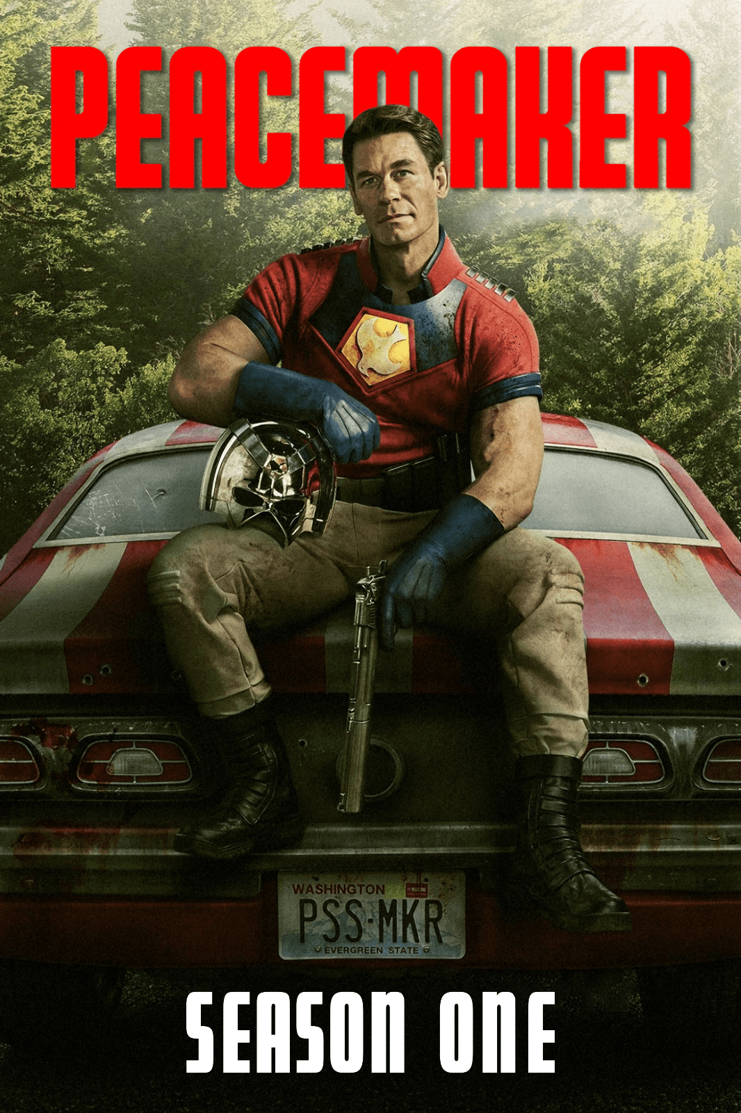 Peacemaker (2022) Poster 24x36 - Action-Packed DC Superhero Series Poster - Walmart.com