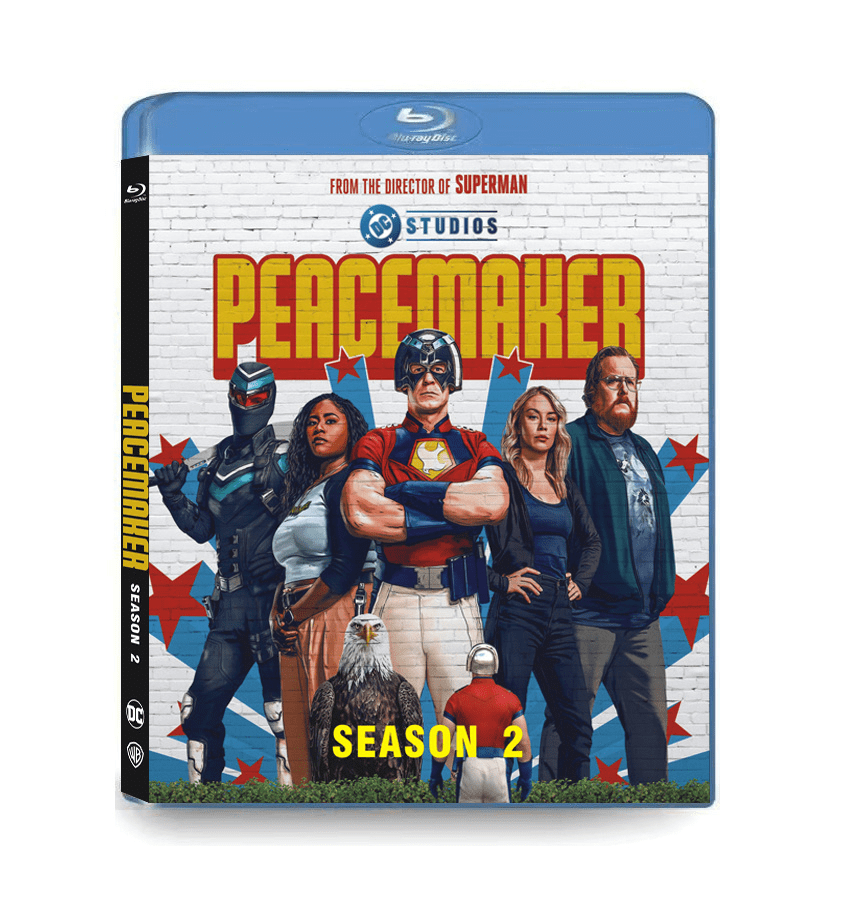 Peacemaker Season 2 DVD Collection 1-8 Episodes Box Set for Fans ...