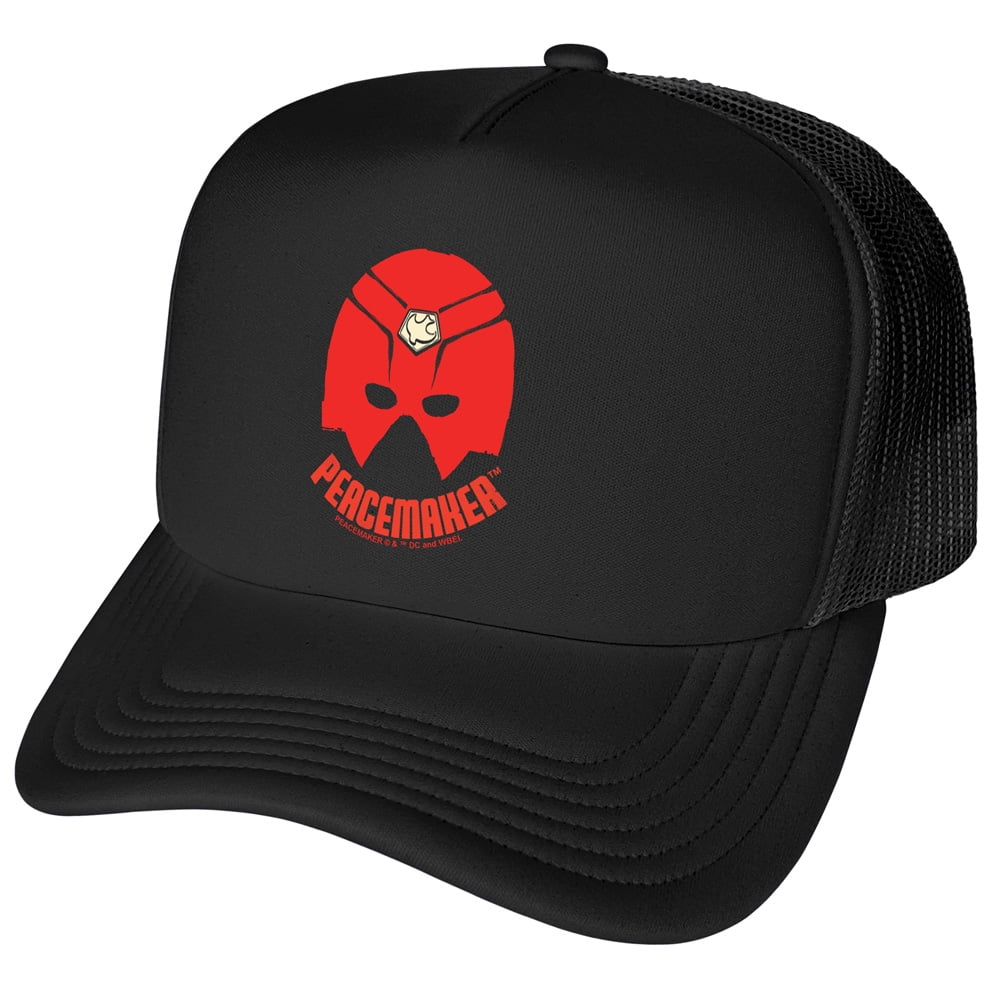 Peacemaker Splatter Helmet Icon Foam Snapback Trucker Hat - Unisex for ...