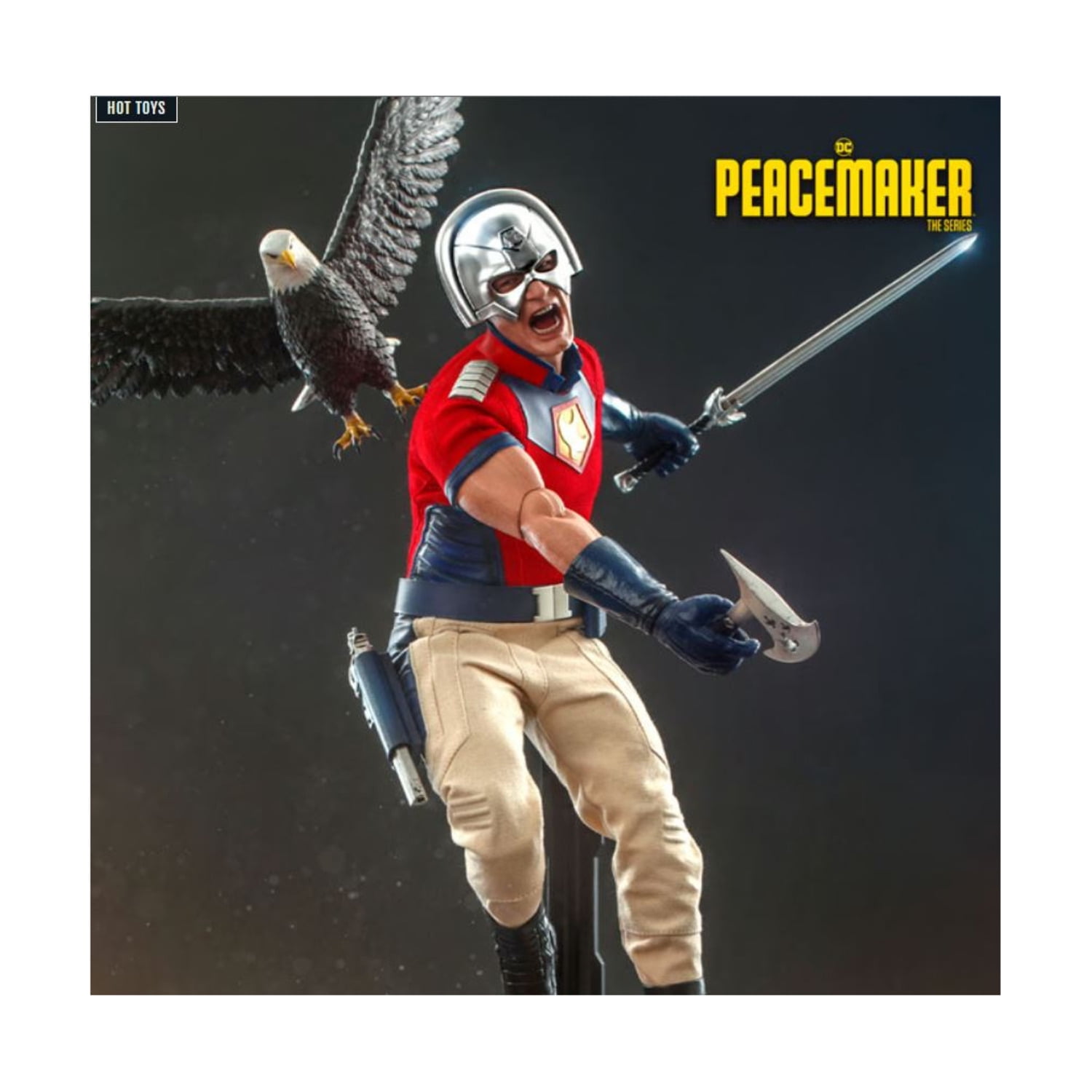 Peacemaker TV 12 Inch Action Figure 1/6 Scale - Peacemaker Hot Toys ...