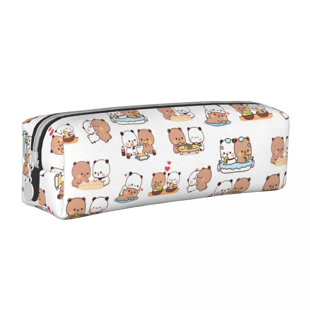 Peach And Goma Mochi Cat Pencil Cases Fashion Cute Pen Bags s Large Storage Office Gifts Pencil ...