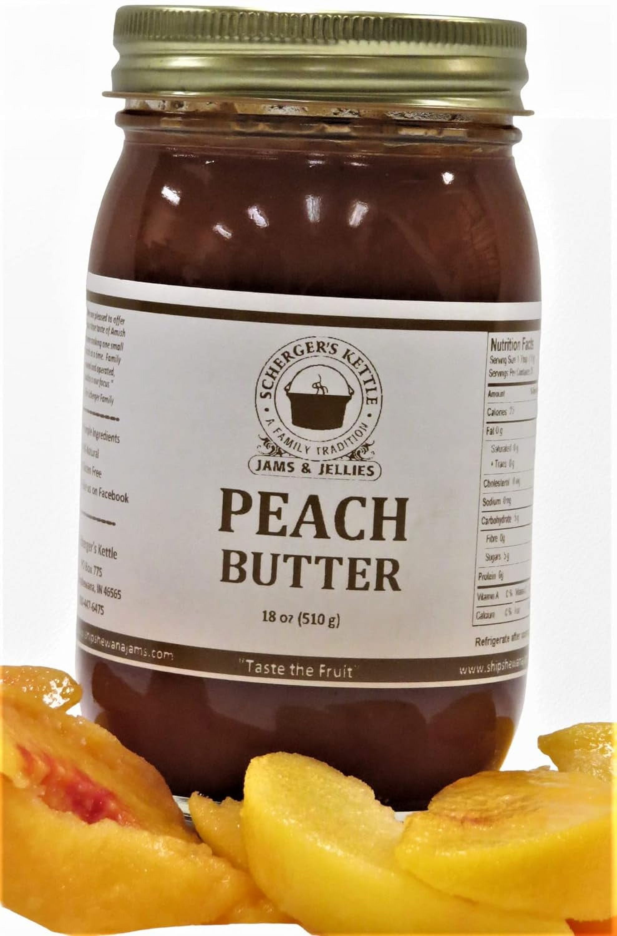 Peach Butter, 18 oz - Walmart.com