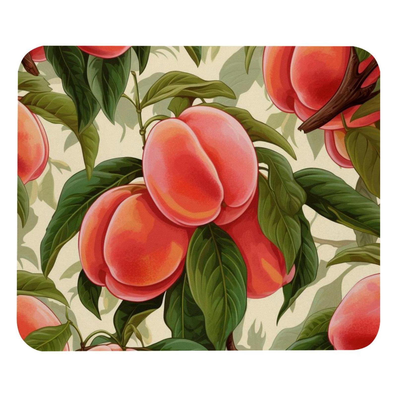 Peach Computer Mouse Pad,Rubber Mouse Mat for Gaming, Office, Laptop ...