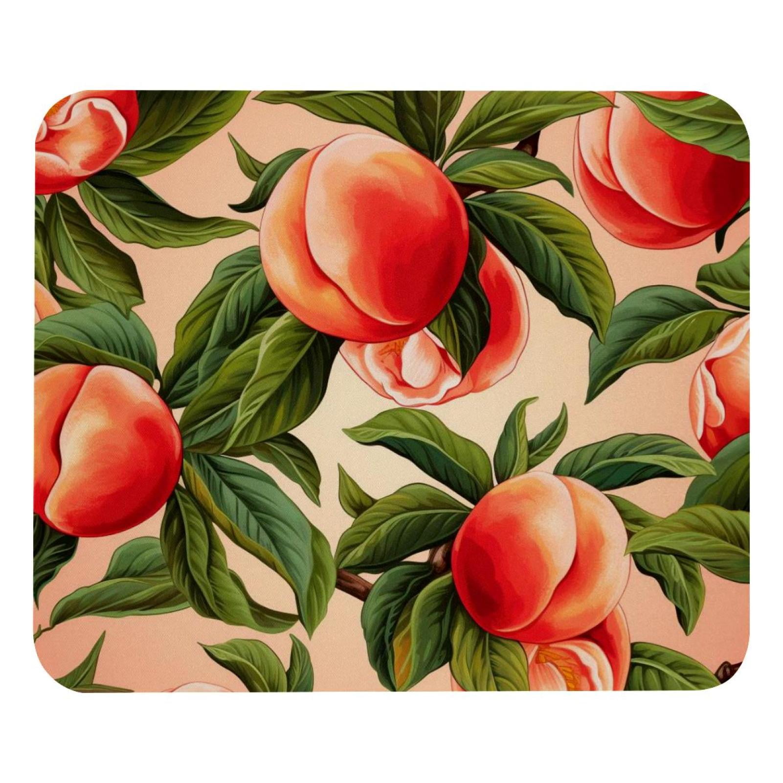 Peach Computer Mouse Pad,Rubber Mouse Mat for Gaming, Office, Laptop ...