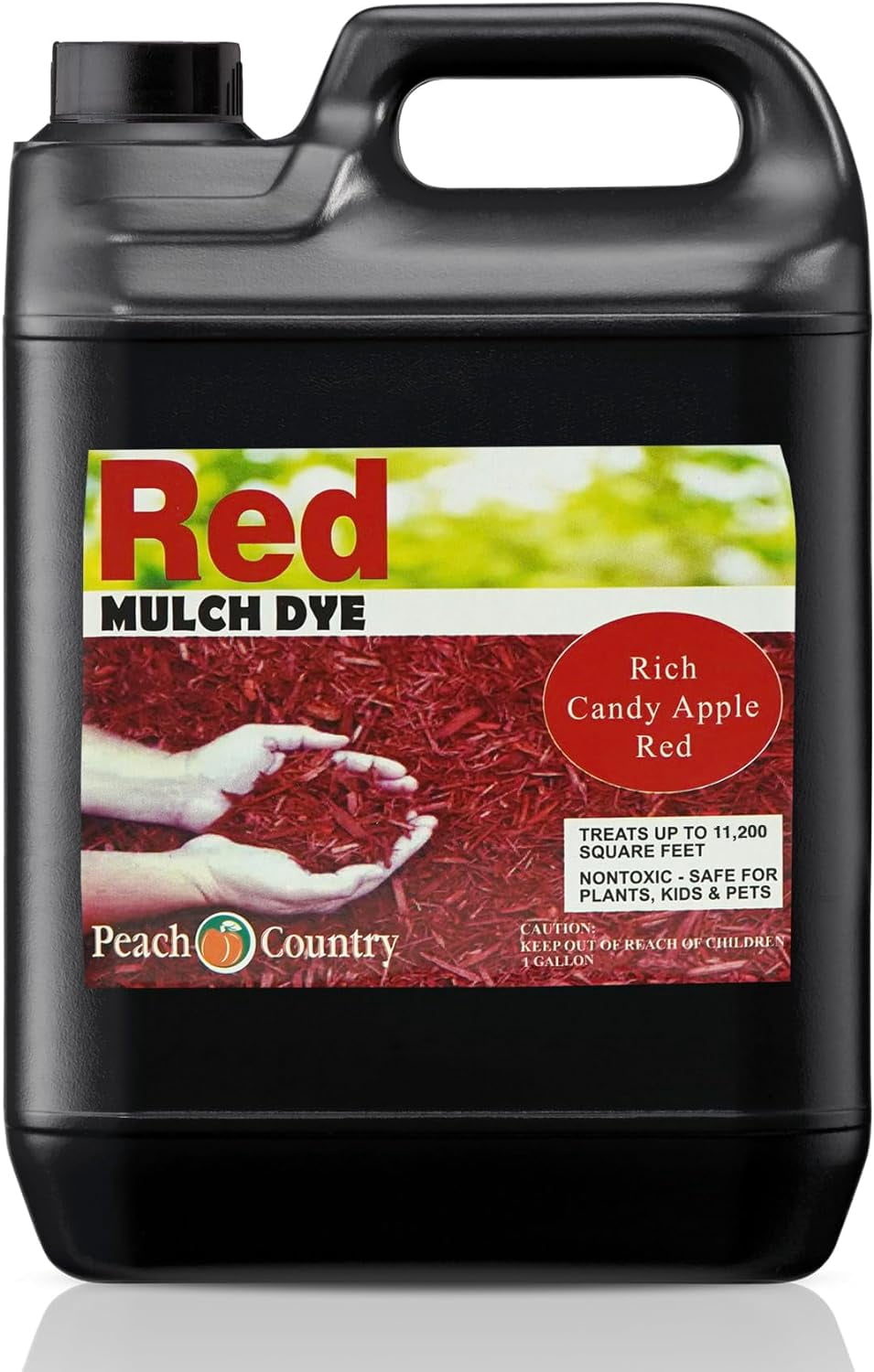 Peach Country Premium Mulch Color Concentrate - 11,200 Sq. Ft. - Pure ...