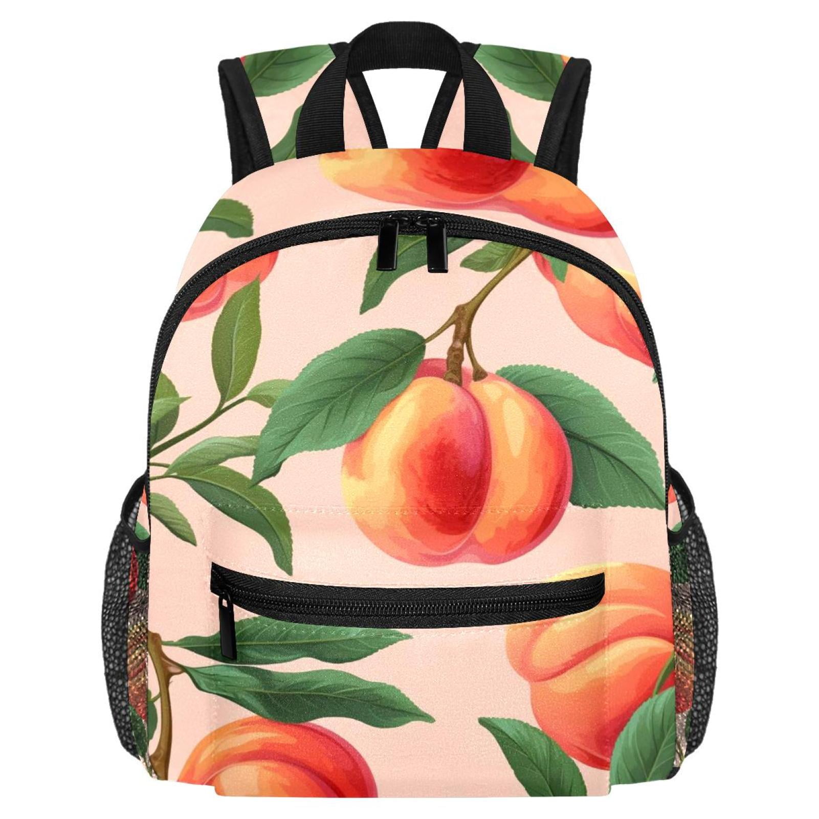 Peach Cute Bag Diaper Backpack Baby Cushion Backpack Backpack for ...