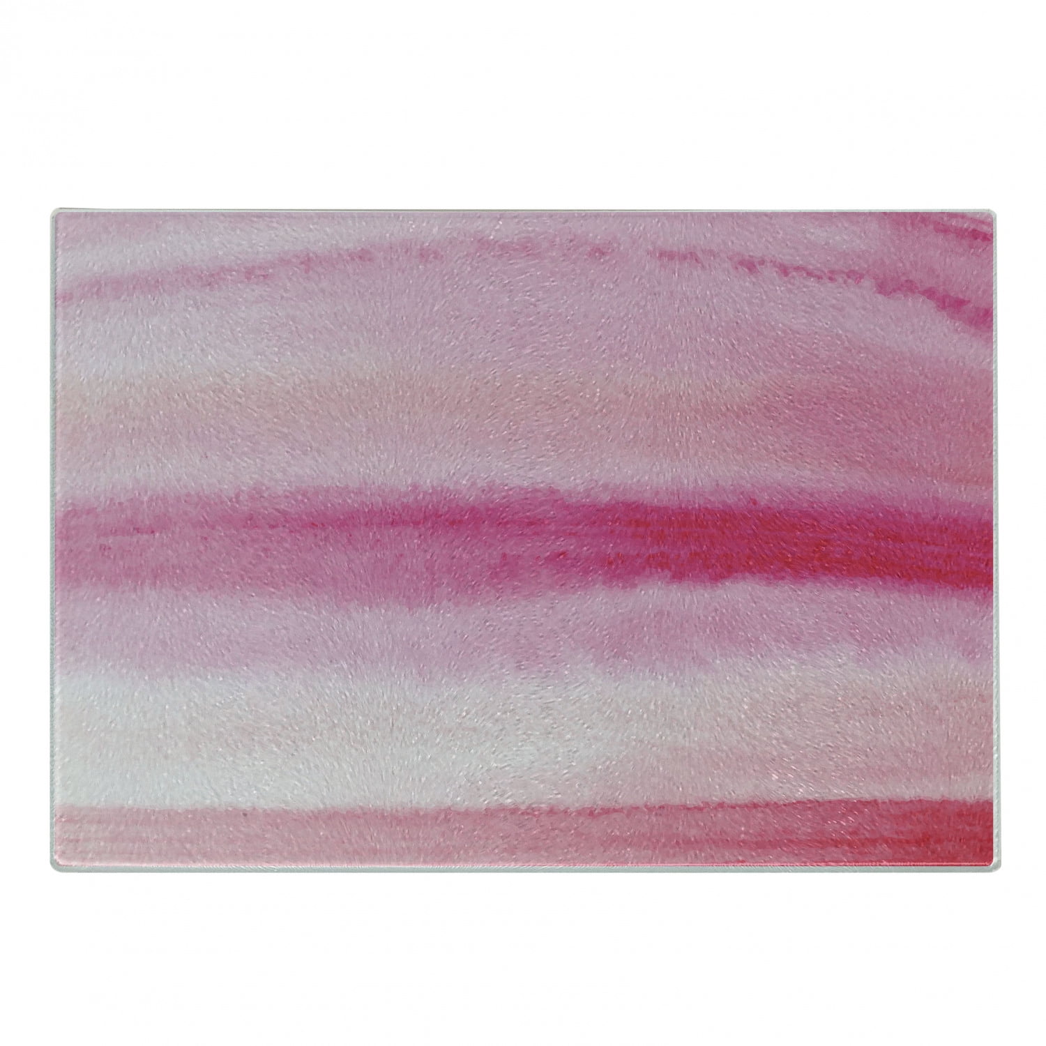 Peach Cutting Board, Hand Drawn Watercolor Brush Strokes Pattern Wet ...