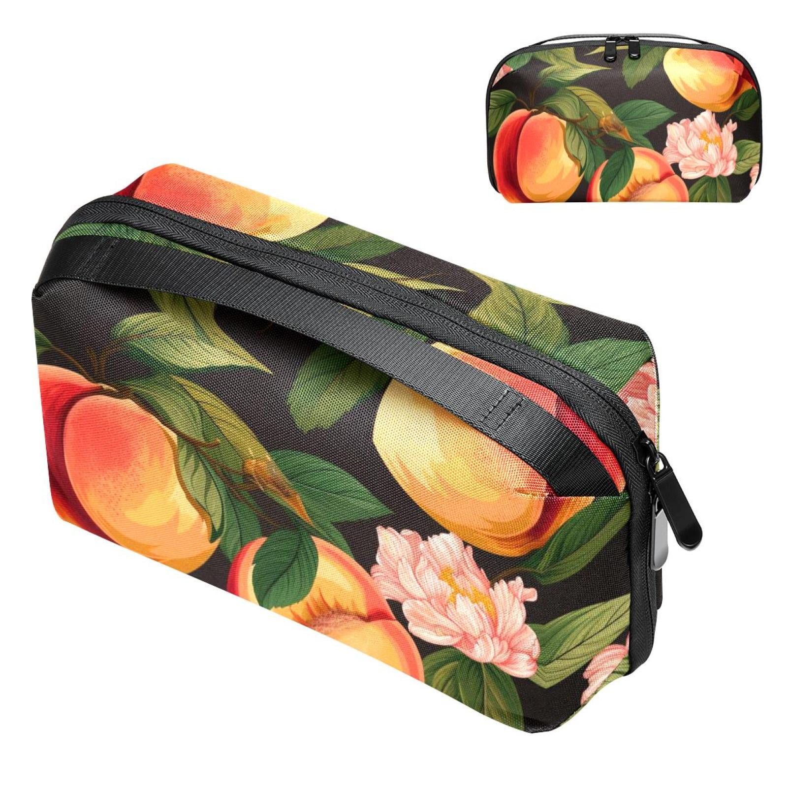 Peach Digital Pouch Oxford Cloth Waterproof Storage Pouch Cord ...