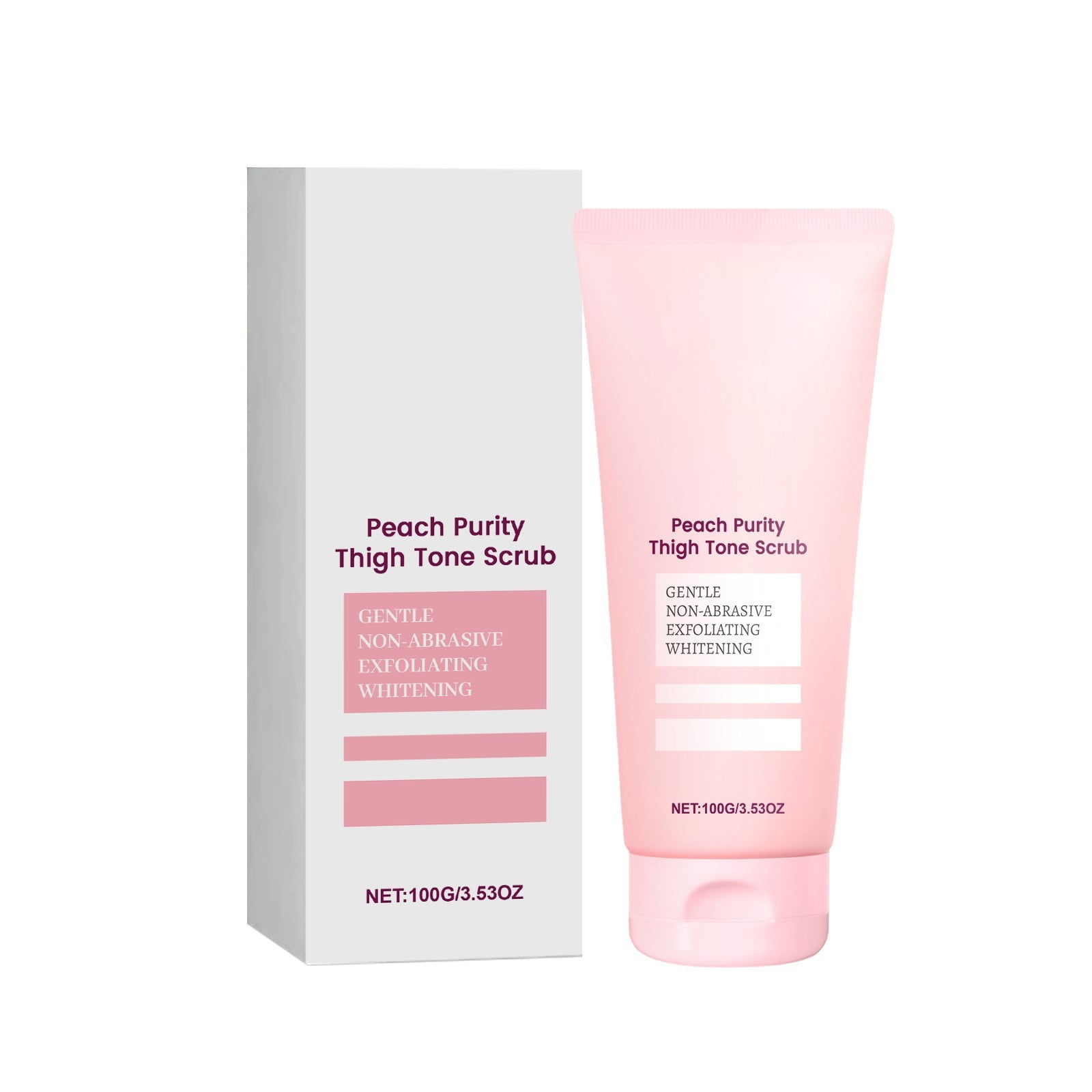 Peach Exfoliating Body Scrub,Ultra Hydrating and Gentle Smoothing Scrub ...