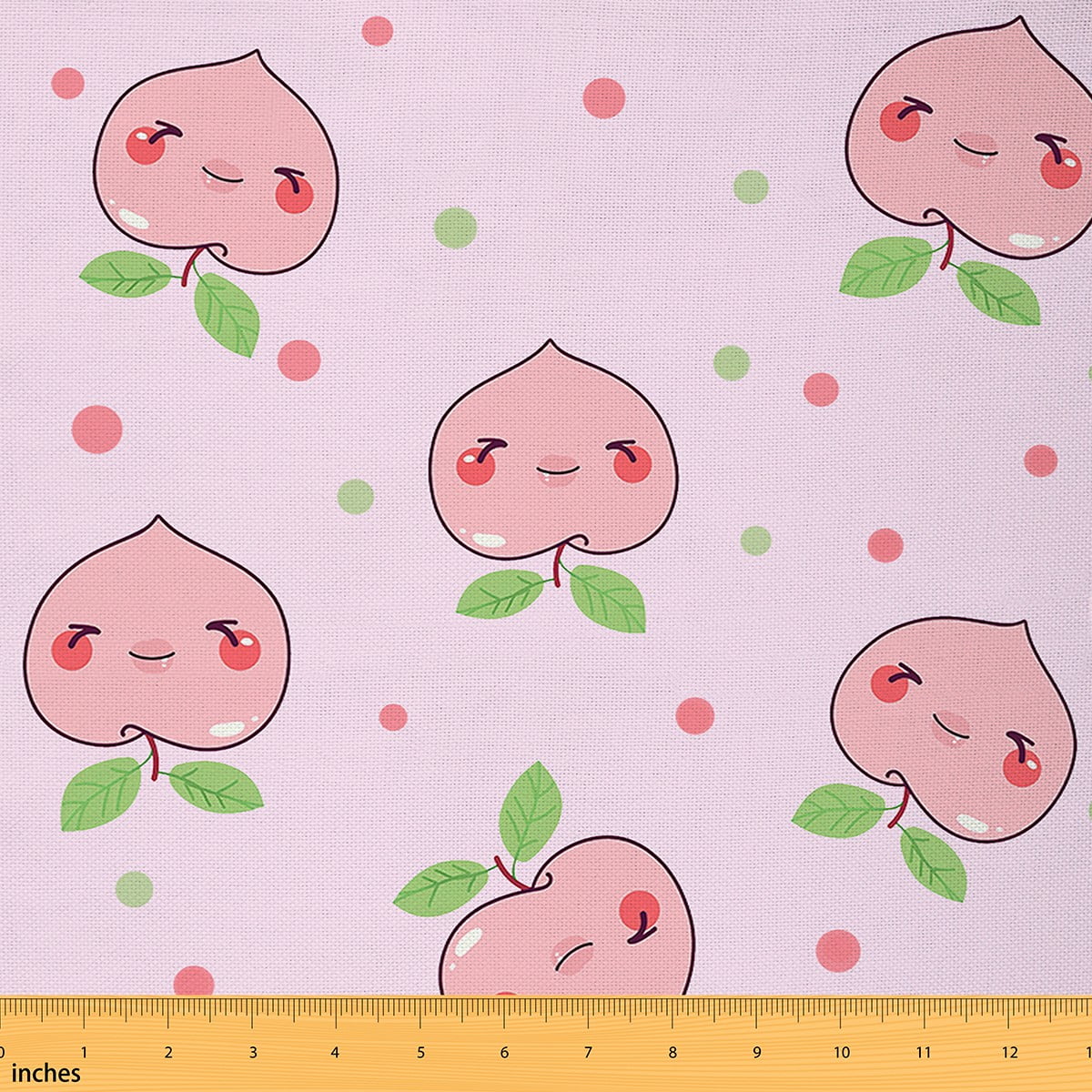 Peach Fabric By The Yard Girly Pink Peach Upholstery Fabric,Tropical ...