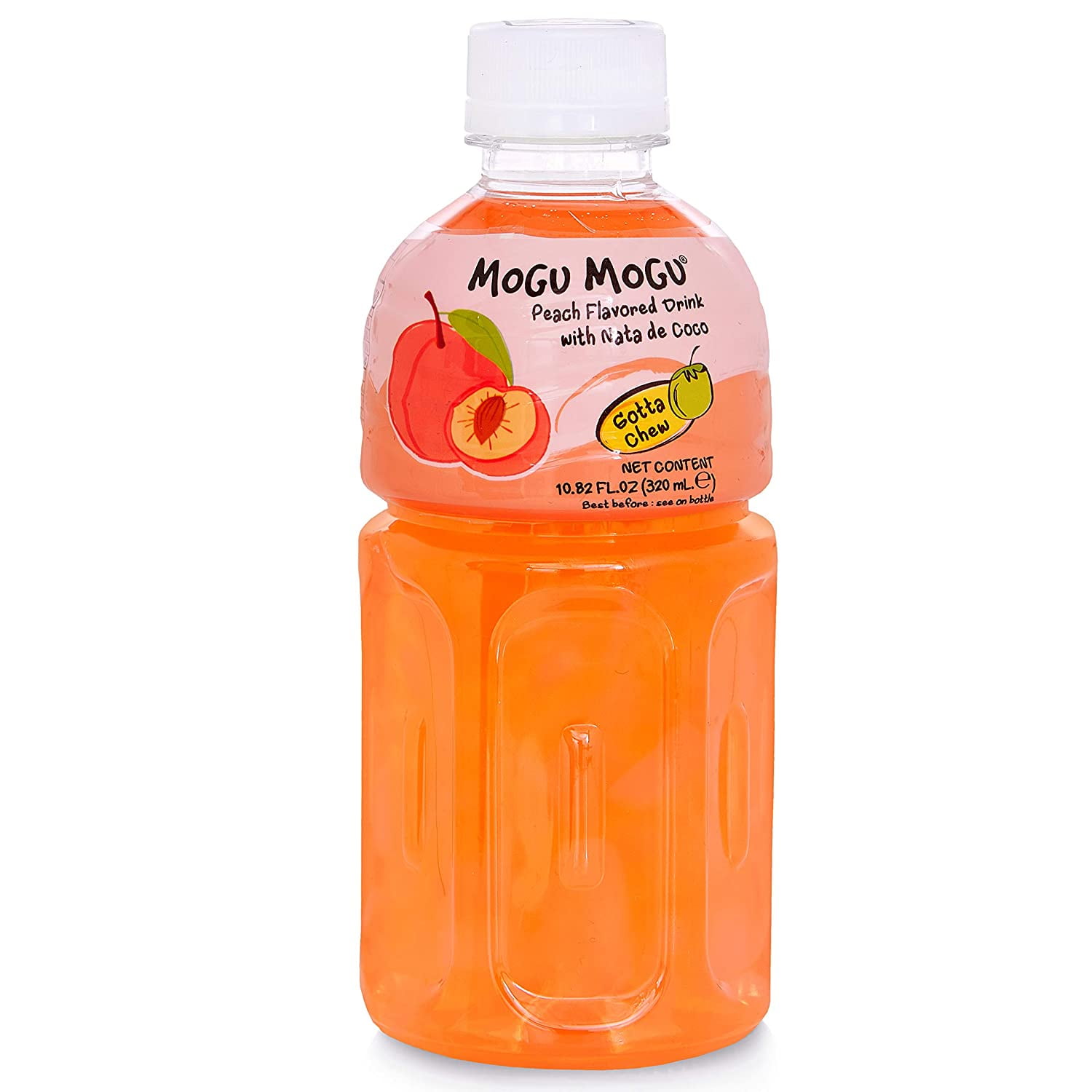Peach Flavored Drink with Nata De - 10.82fl Oz [Pack of 6] - Walmart.com
