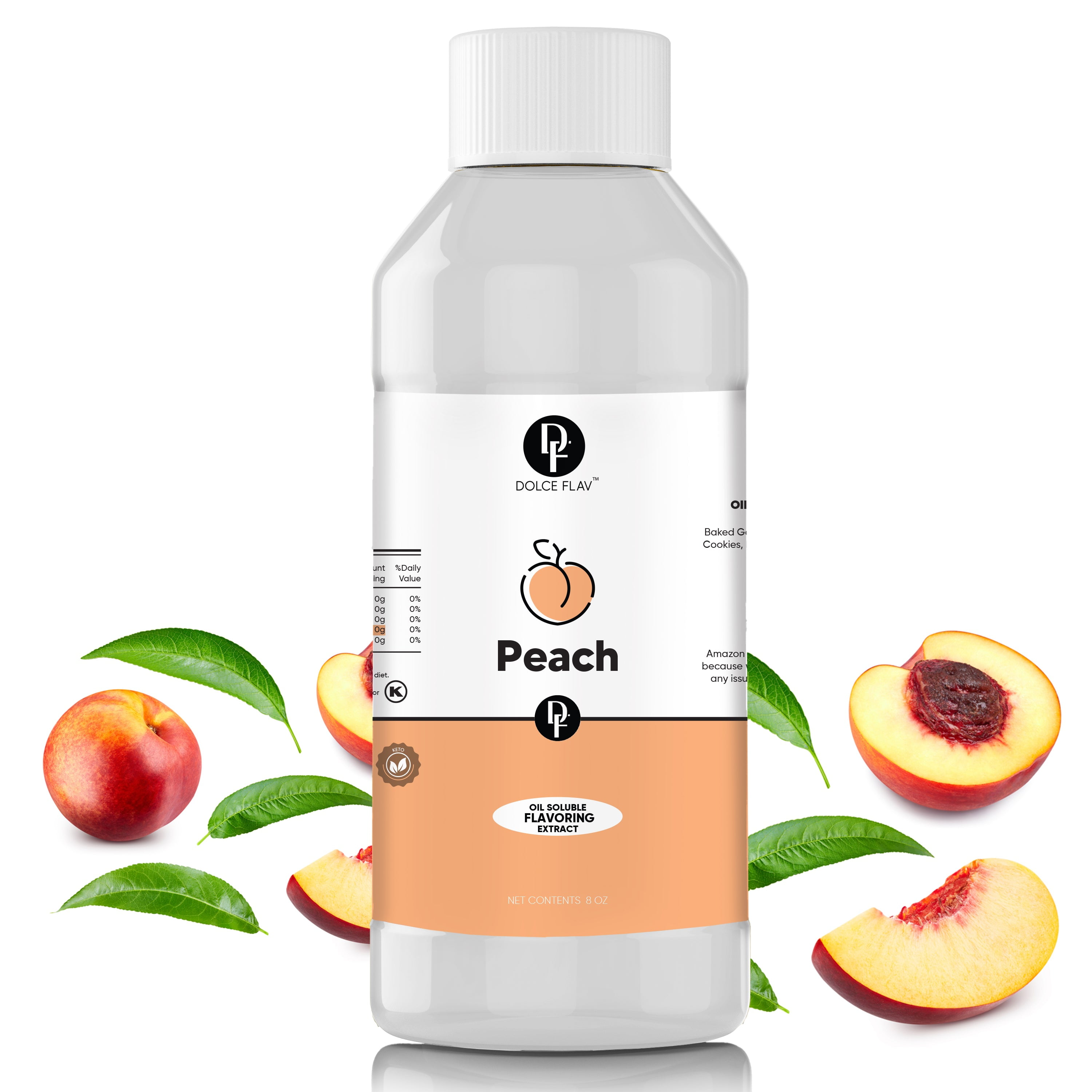 Dolce Flav - Oil Soluble Peach Flavoring - Walmart.com
