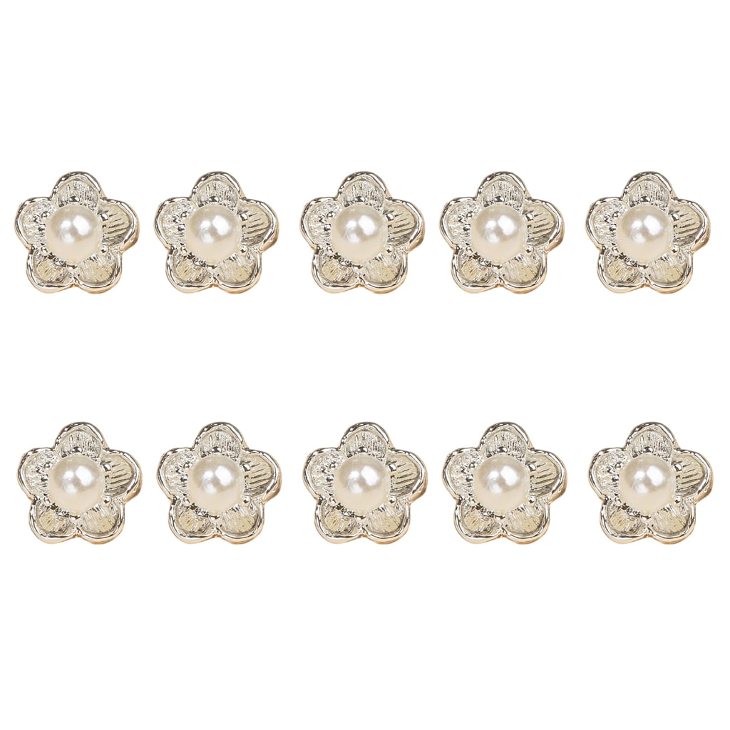 Peach Flower Designs Metal Button For Clothing Decoration And Handmade ...