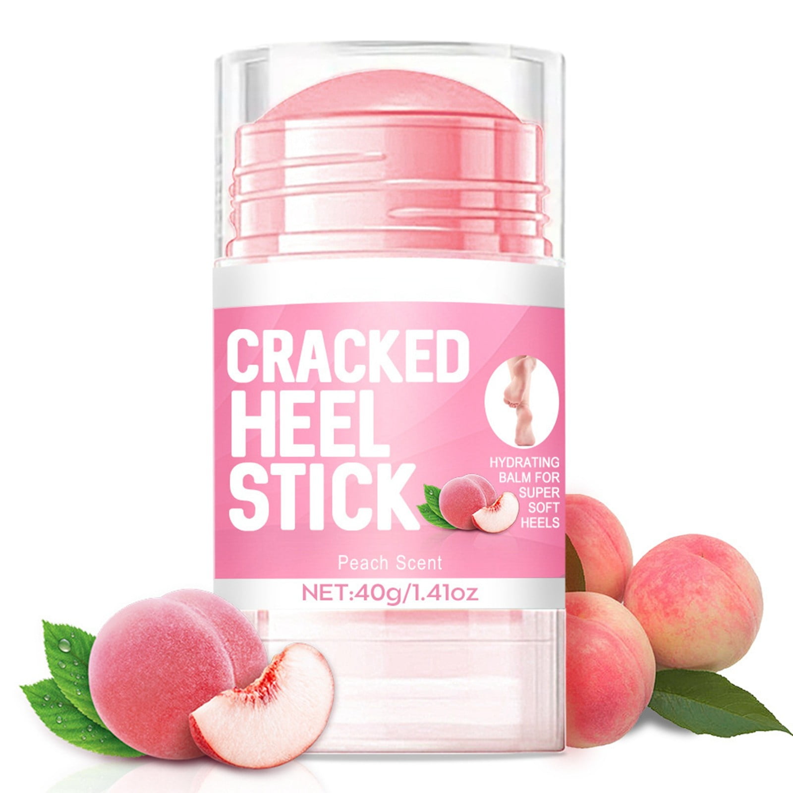 Peach Foot Applicator Stick Moisturizing And Hydrating Dry Heels And ...