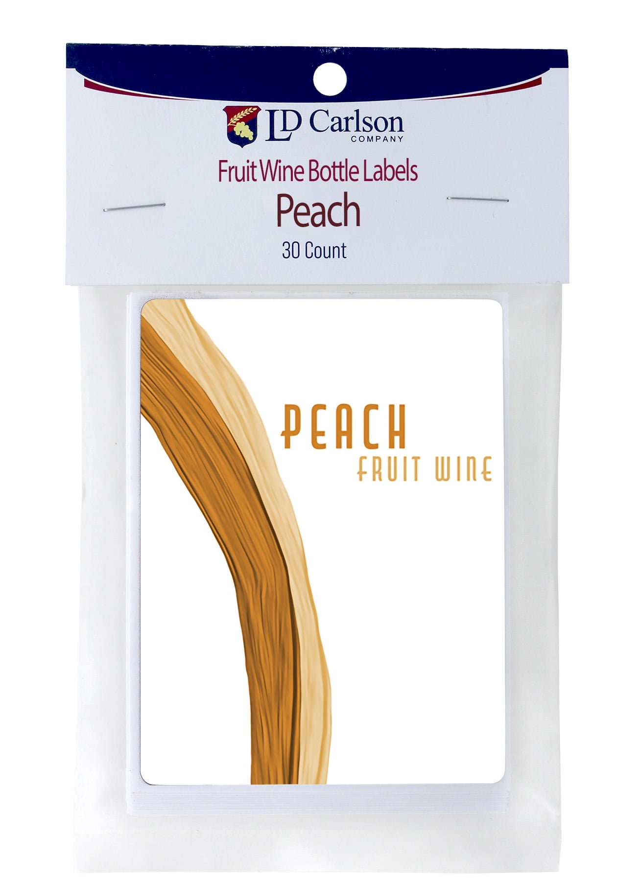 Peach Fruit wine Labels 30/Pack Fruit Labels Collection - Walmart.com