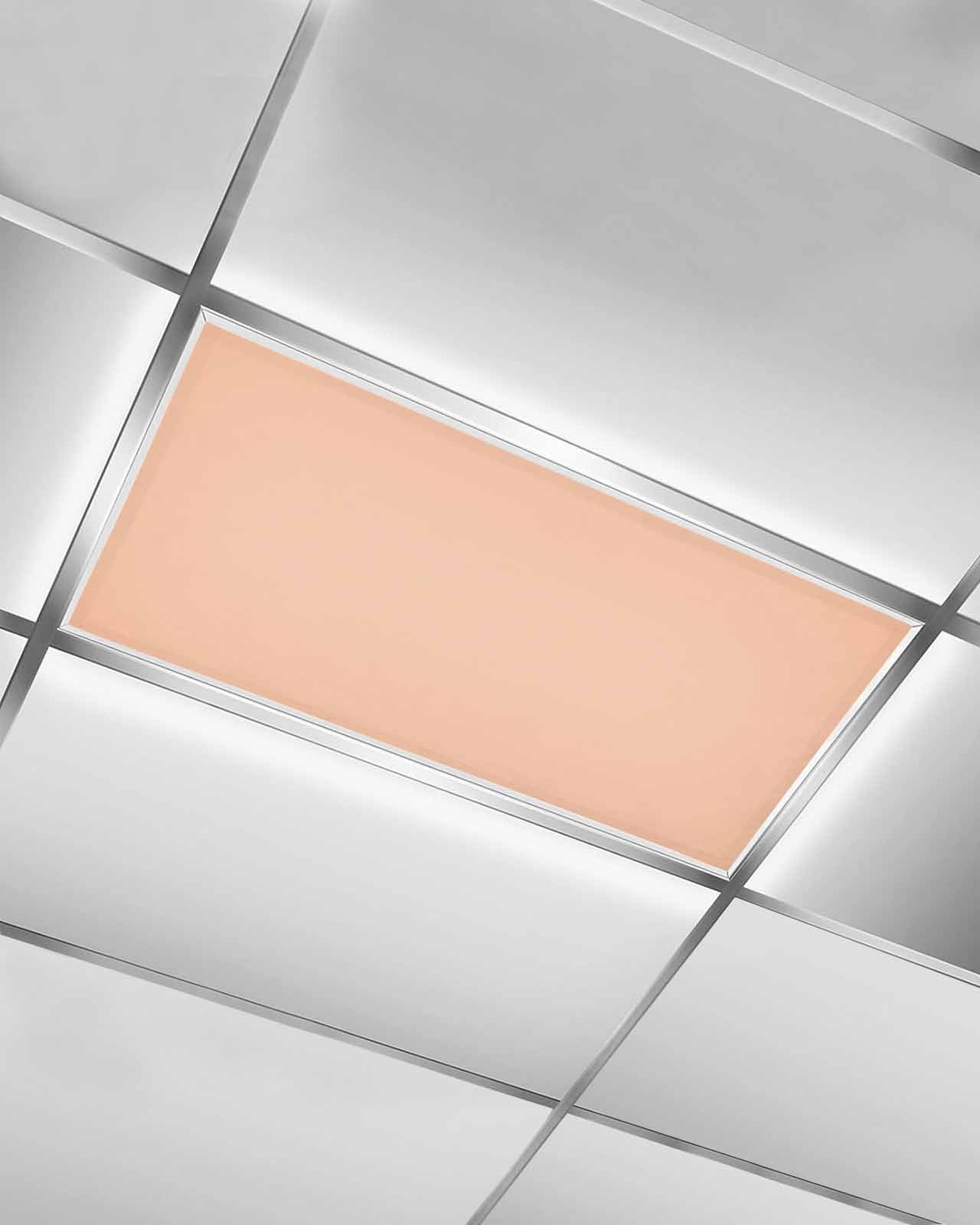 Peach Fuzz Fluorescent Light Covers for Ceiling Lights 4x2 feet, 1 Pack ...