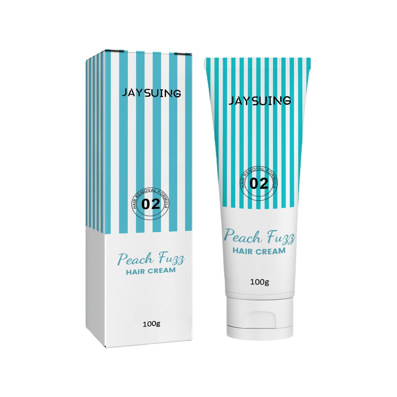 Peach Fuzz Hair Cream - Gentle Facial Hair Removal for Smooth Skin ...