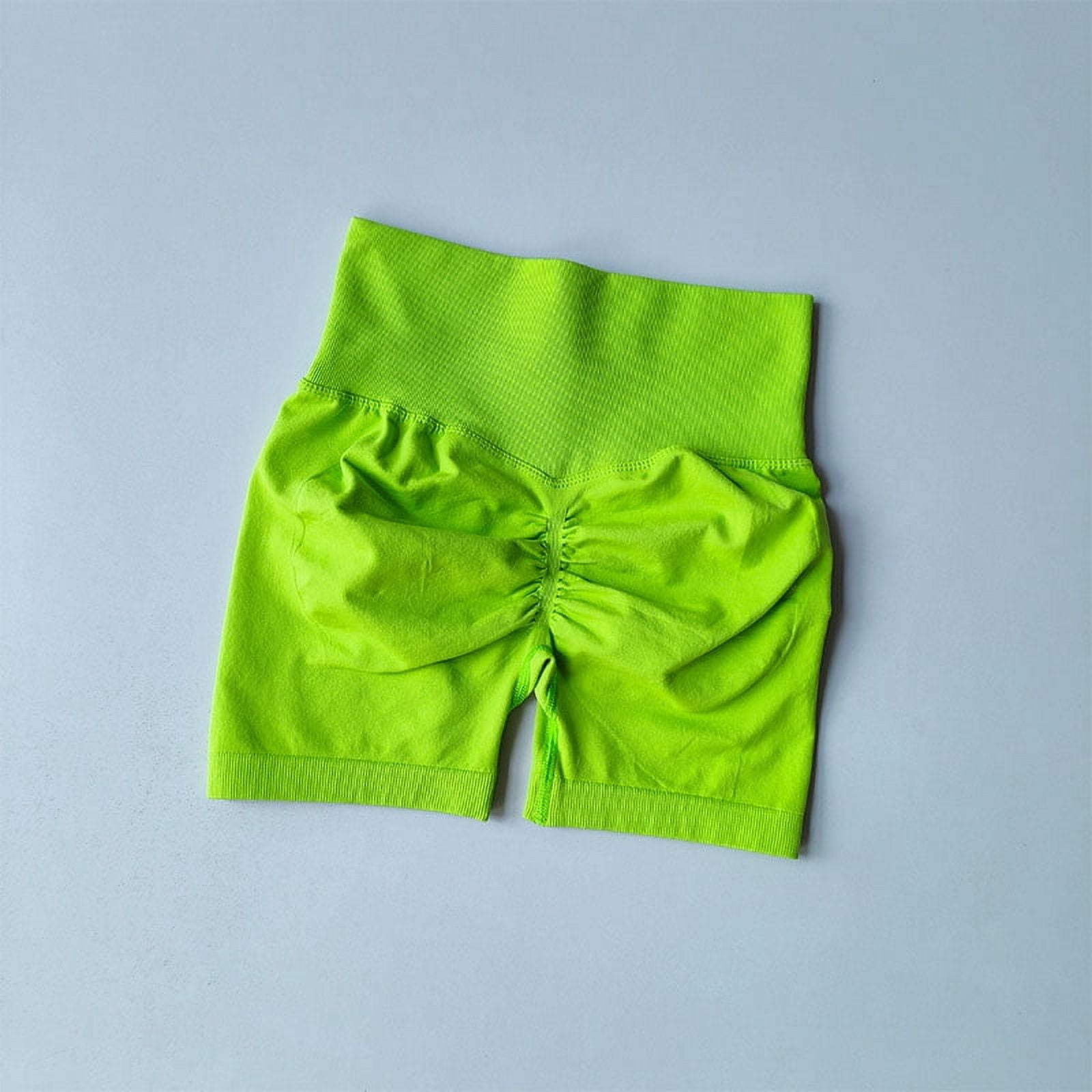Peach Hip Lifting Sports Shorts Women High Waist and Waist Tightening ...