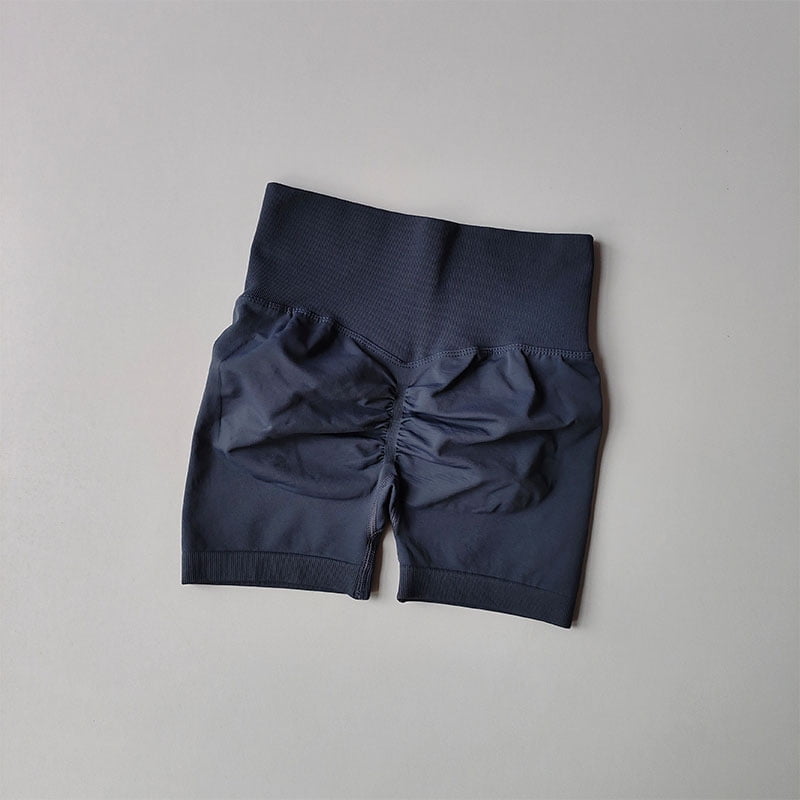 Peach Hip Lifting Sports Shorts Women High Waist and Waist Tightening ...
